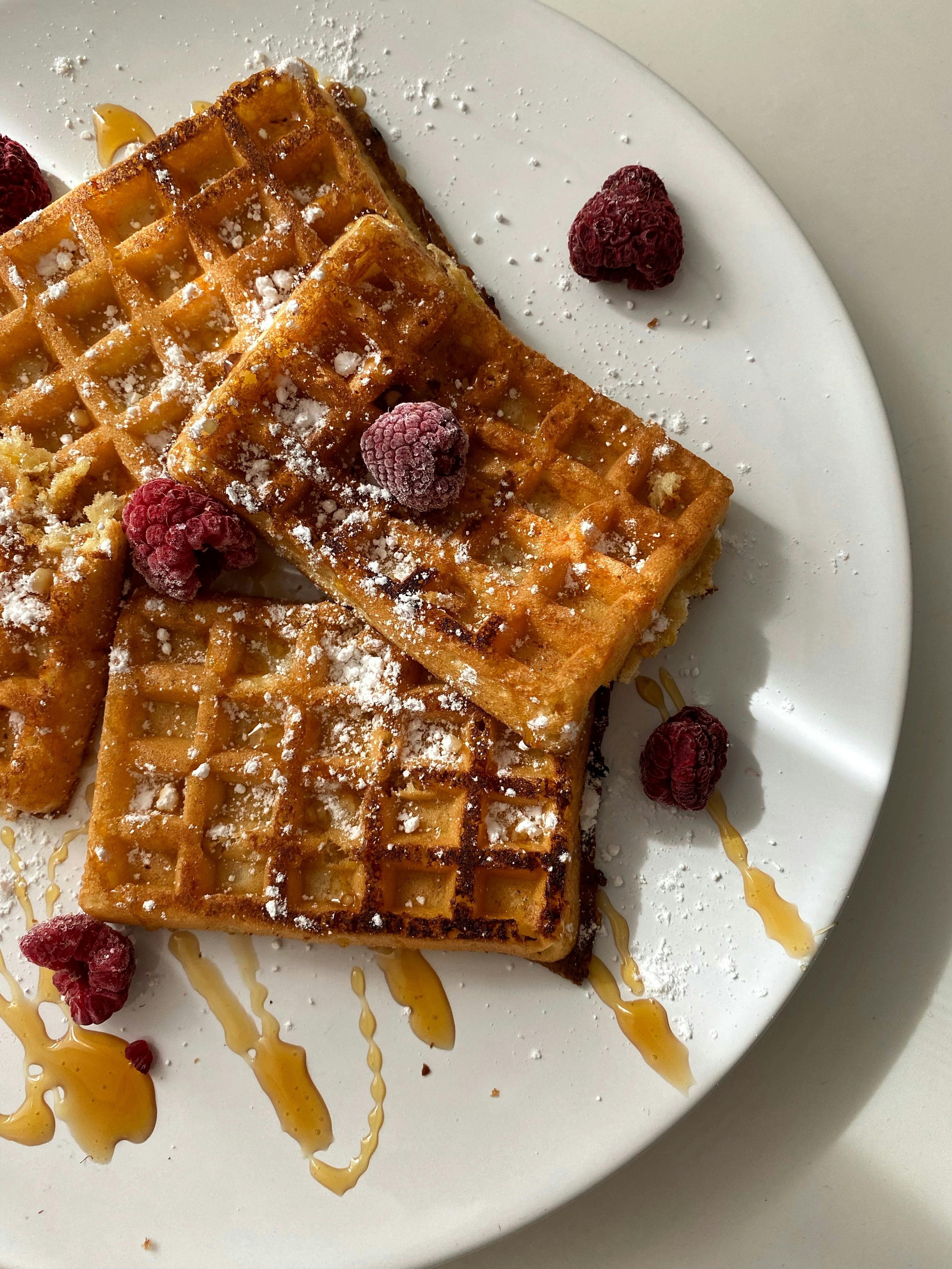 A Homemade Waffles · Free Stock Photo