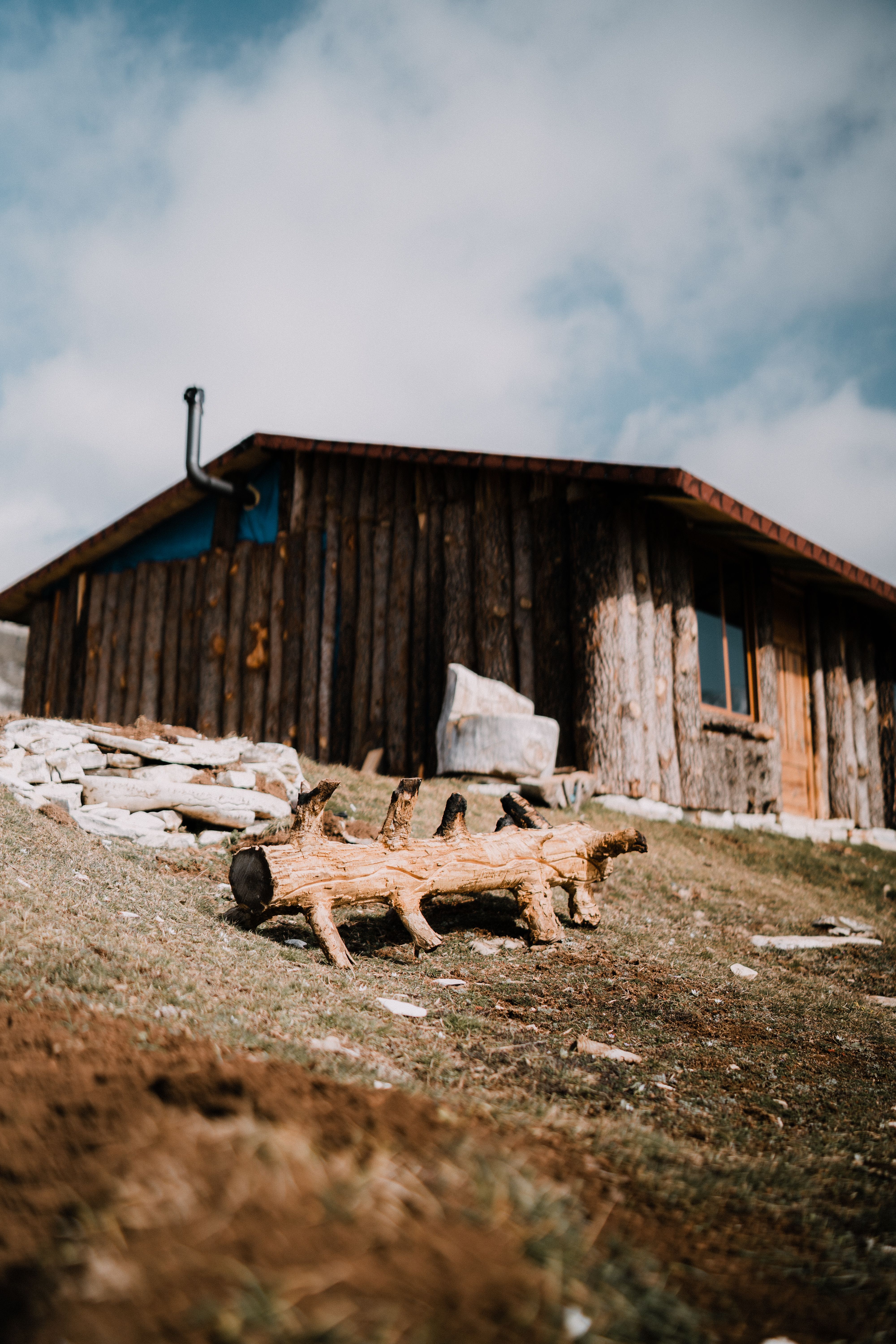 Brown Wooden Cabin · Free Stock Photo