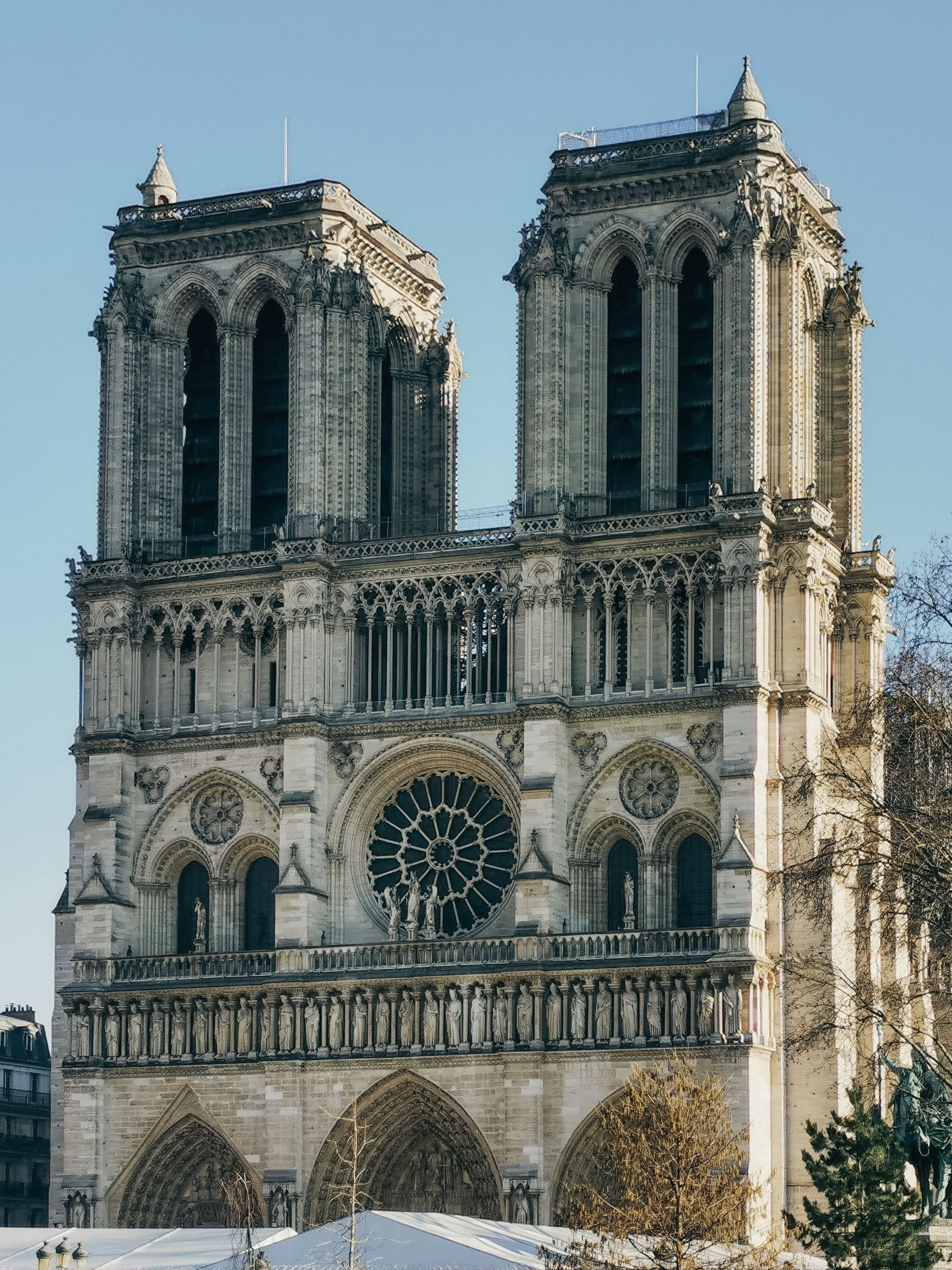Gothic Cathedral Notre Dame in Paris · Free Stock Photo