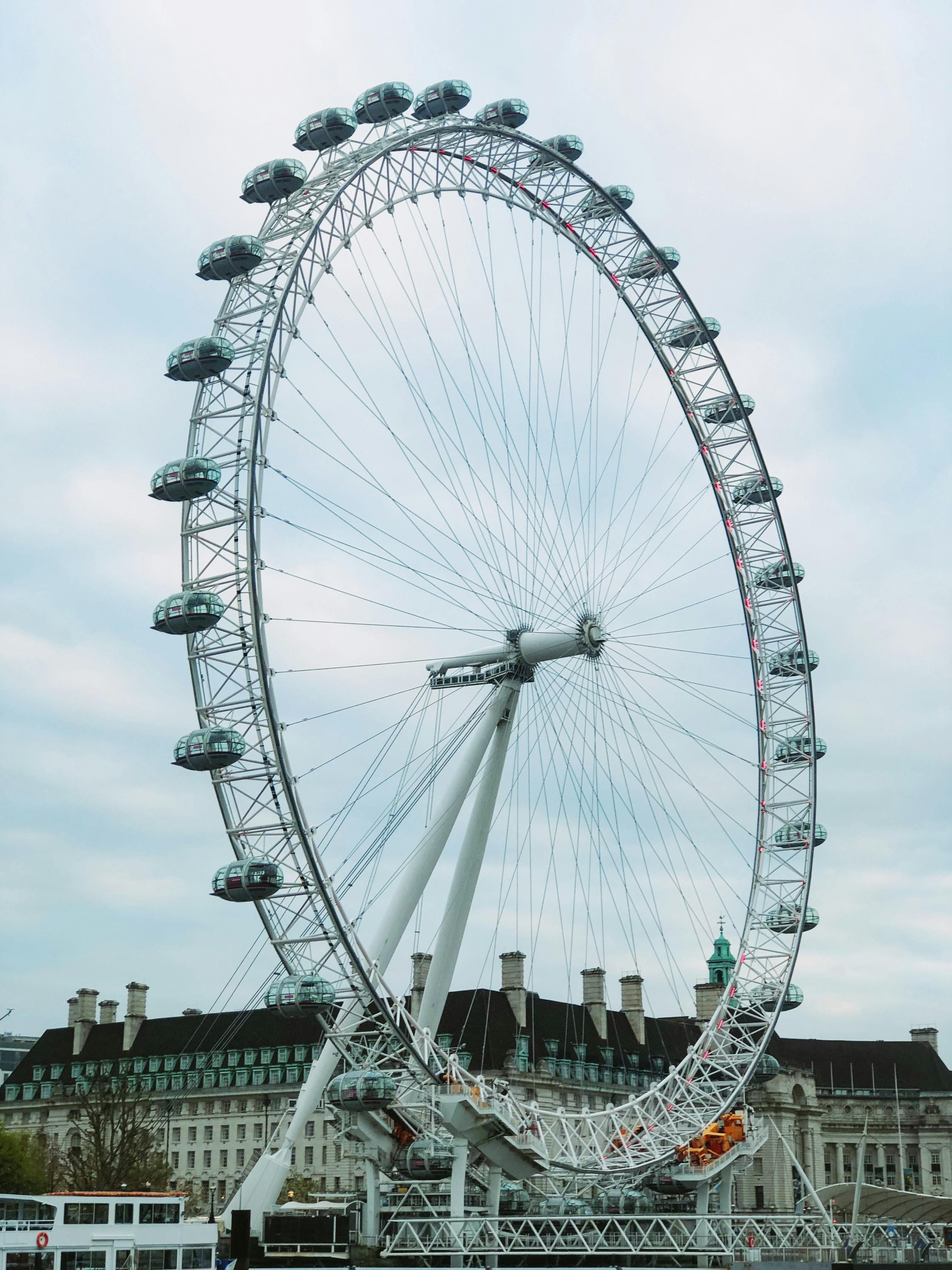 Ferris Wheel Beside Body Of Water · Free Stock Photo
