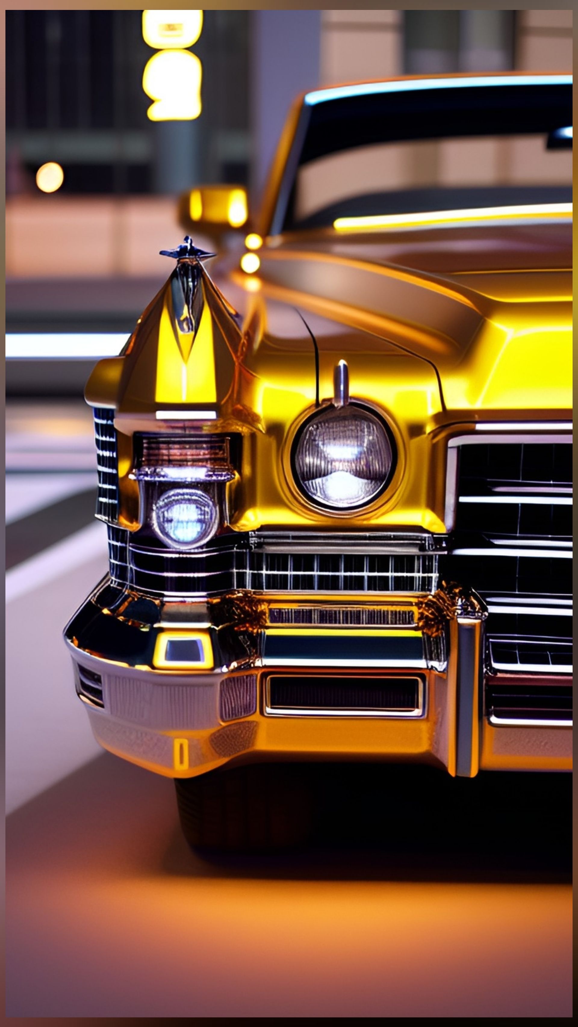 Digital ArtworK Collection "Golden Cadillac" 5 Photos & Videos ...