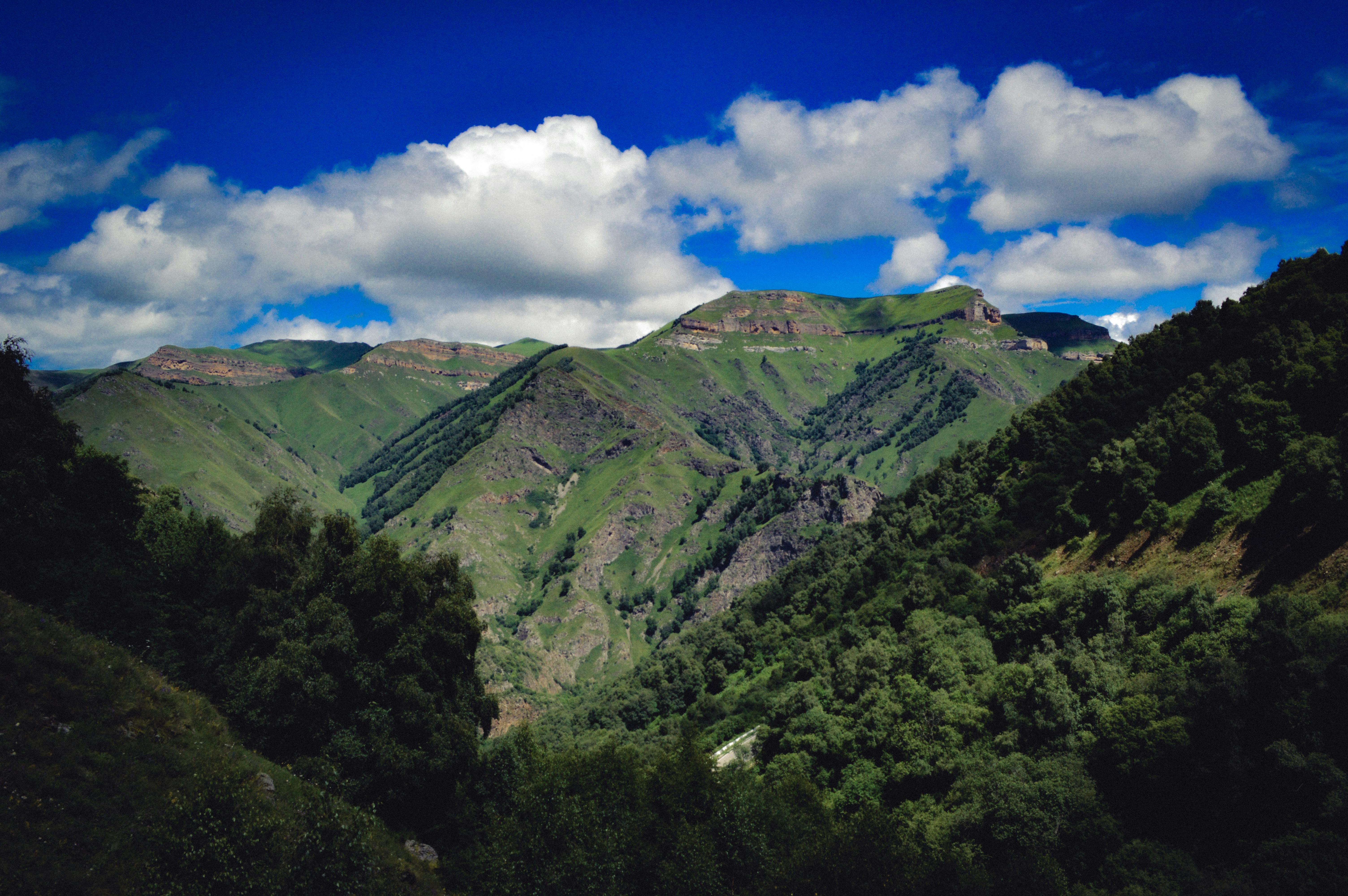 Scenic Green Mountain Landscape · Free Stock Photo