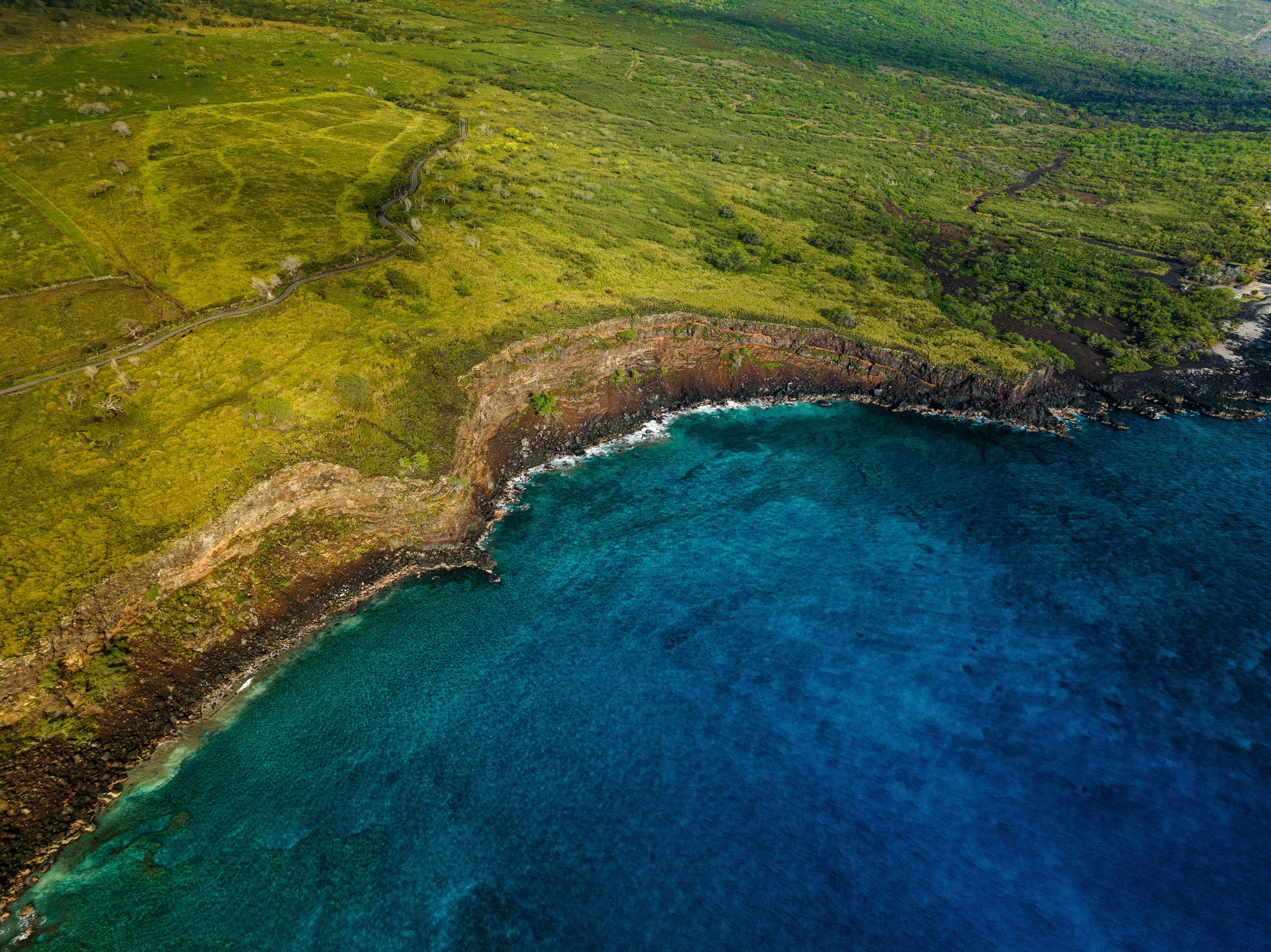Aerial View of of Kohala Coast, Hawaii · Free Stock Photo