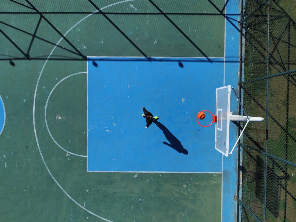 Basketball Court Top View Photos, Download The BEST Free Basketball ...