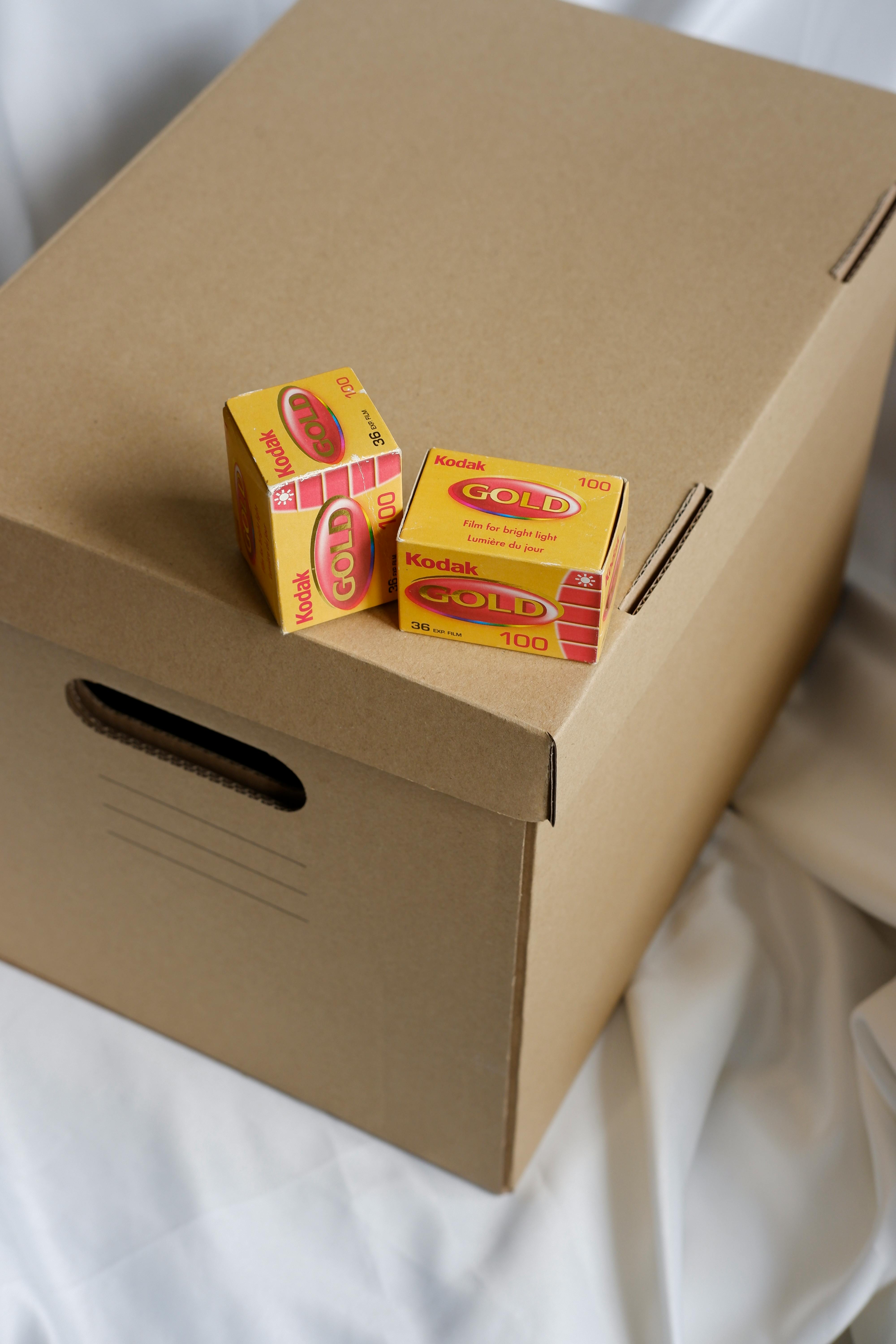 Boxes of Photographic Films · Free Stock Photo