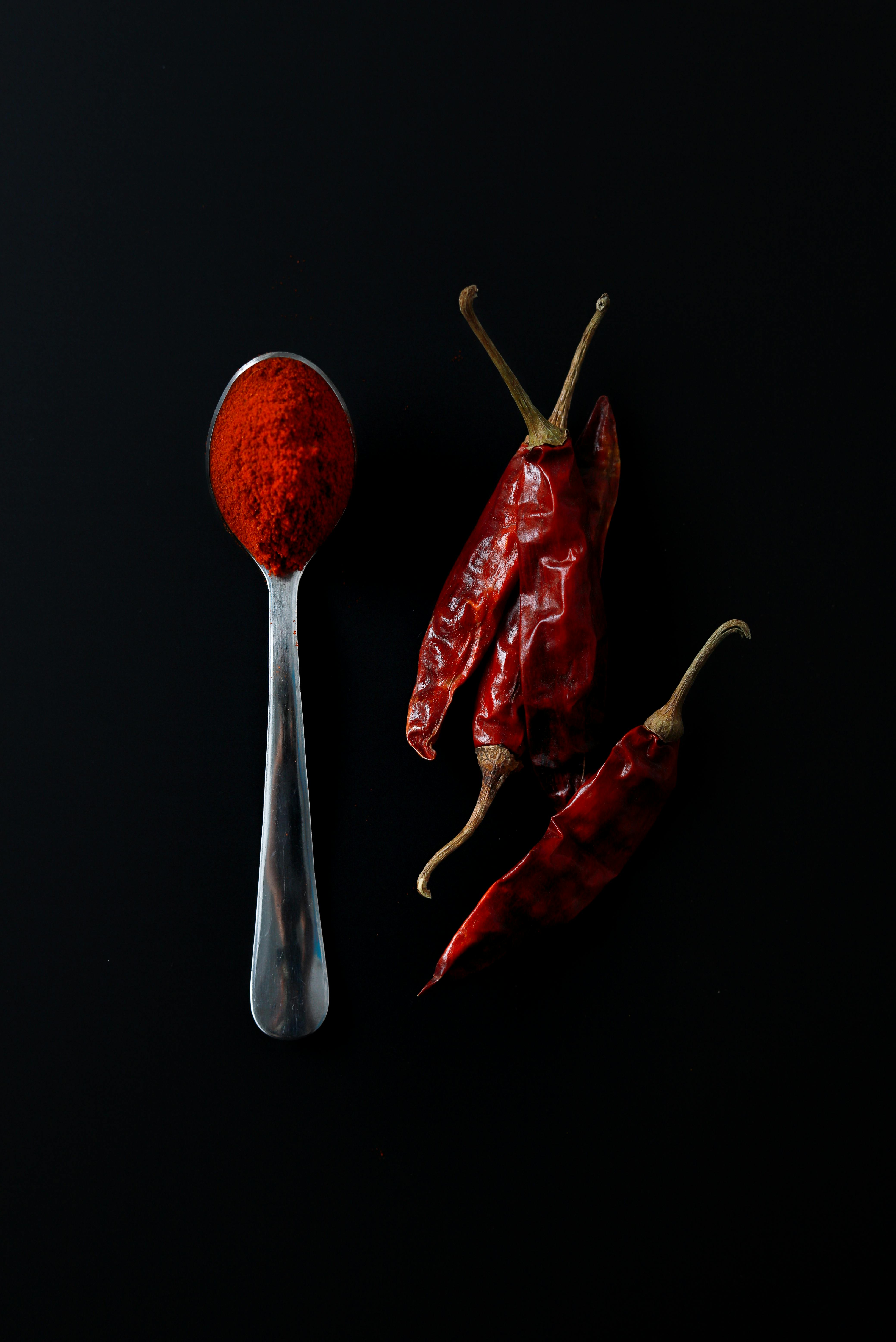 Mix of dry spices and tablespoon with ground black pepper · Free Stock ...