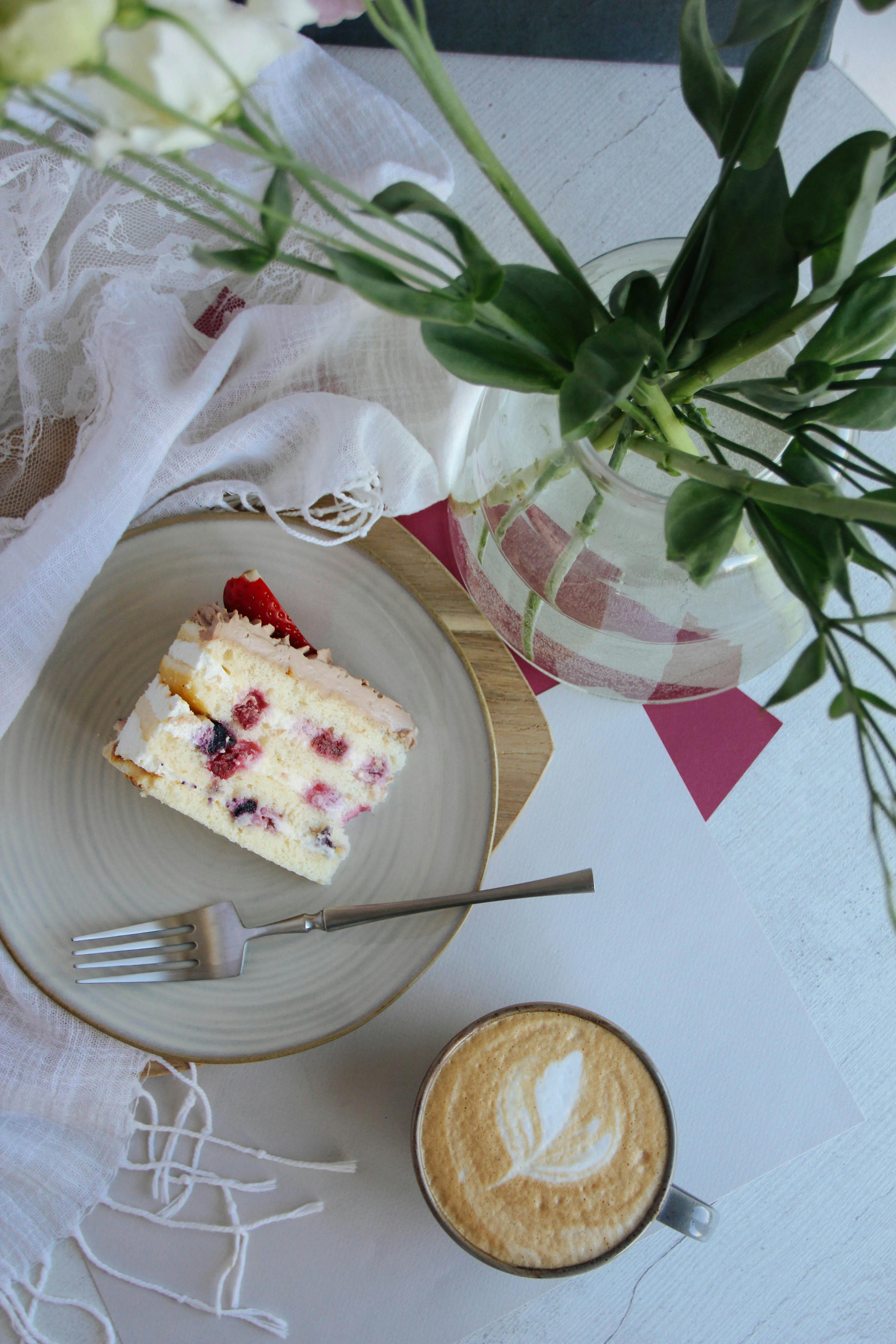 Still Life with a Layered Fruit Cake · Free Stock Photo