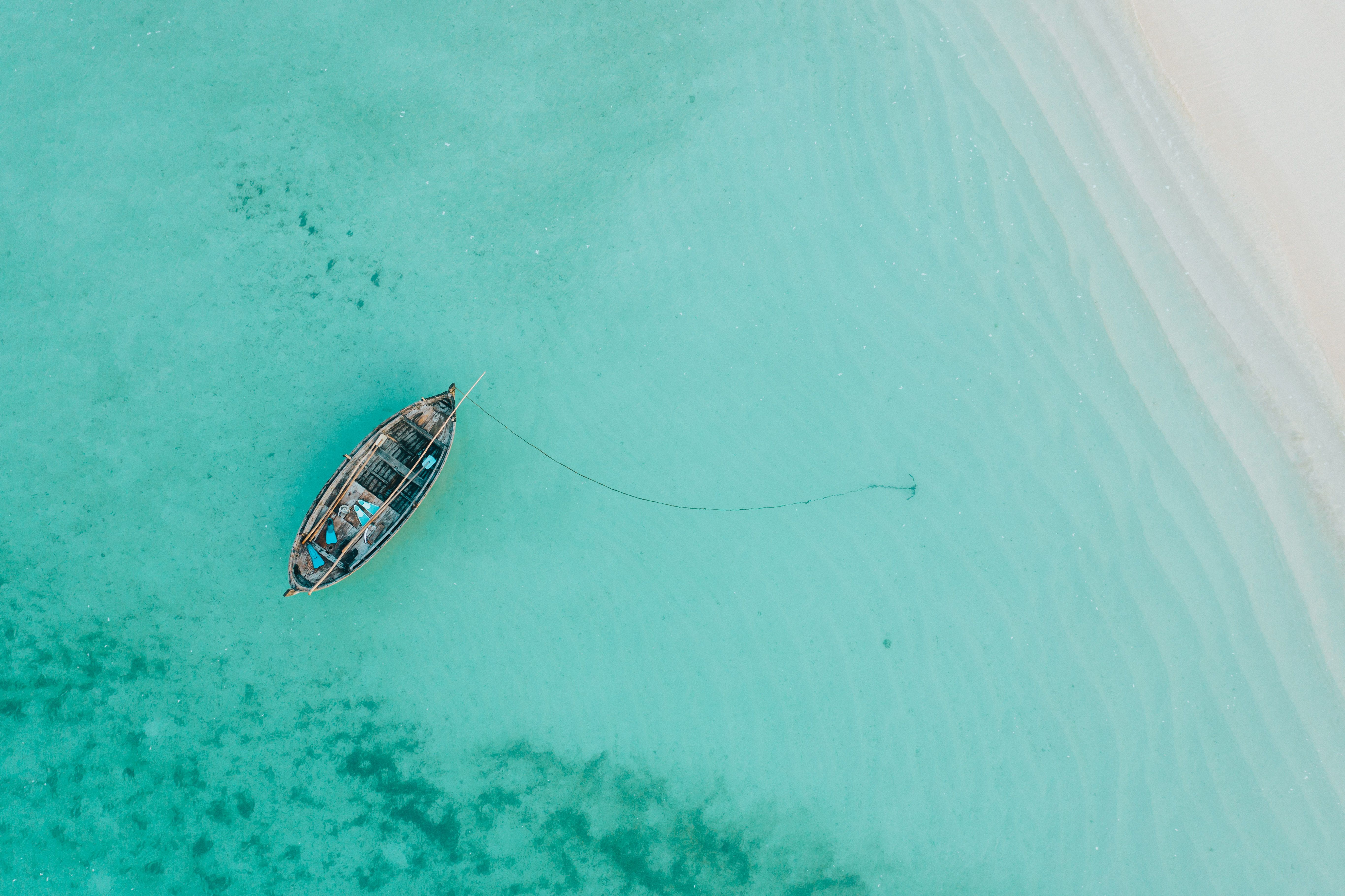 Anchor on Beach · Free Stock Photo