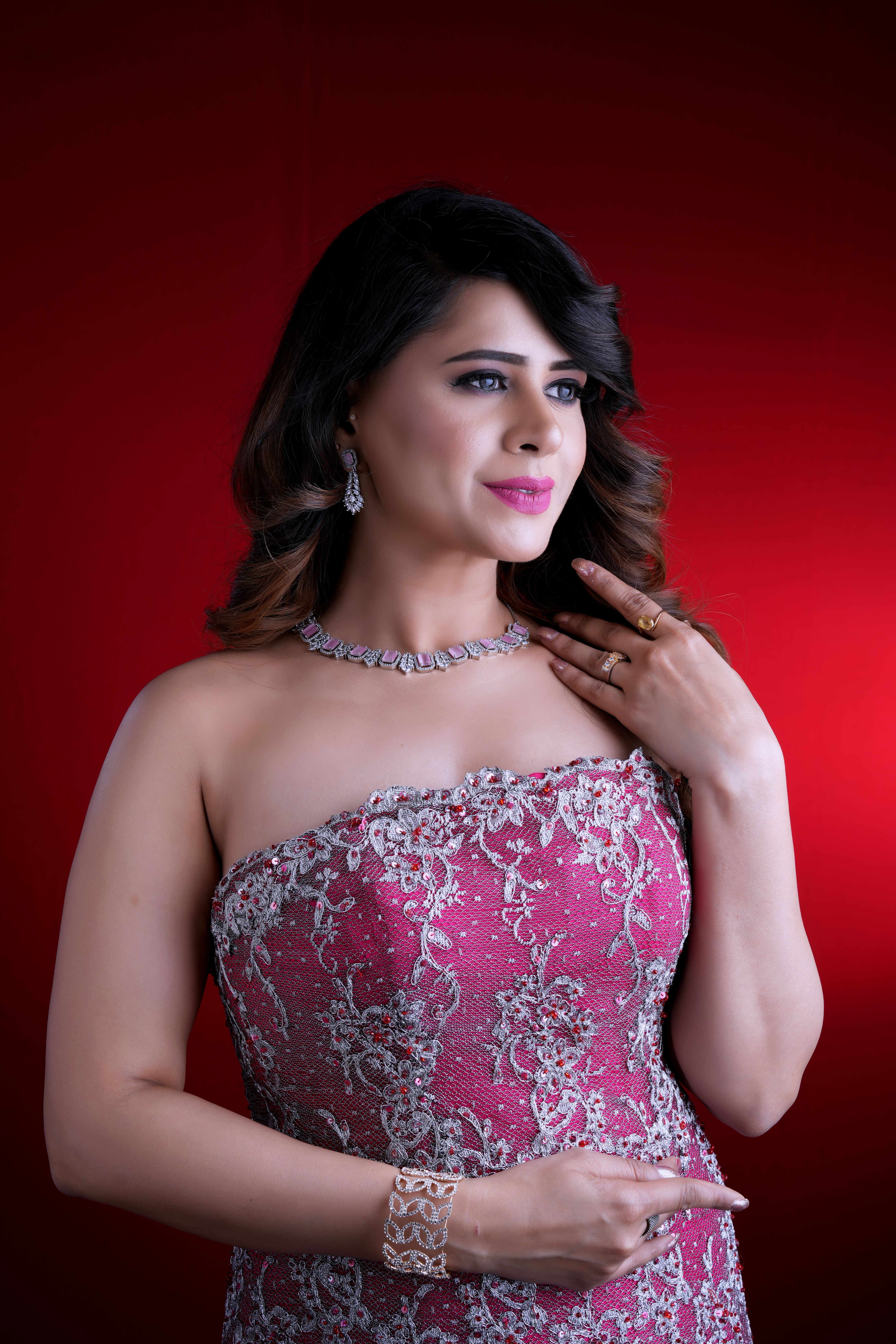 Photo of Woman Wearing Red Dress · Free Stock Photo