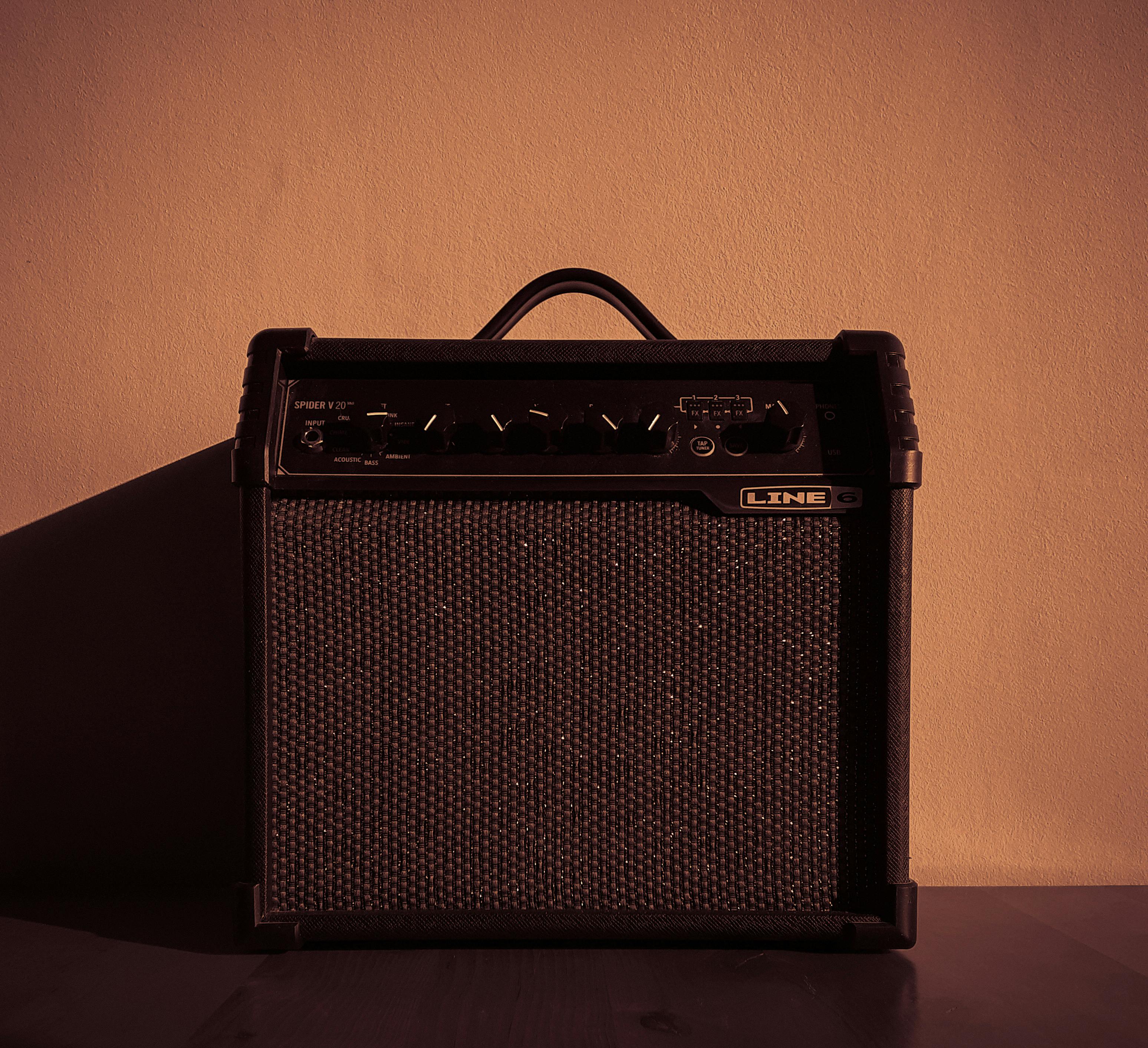 Amplifier Standing by the Wall · Free Stock Photo