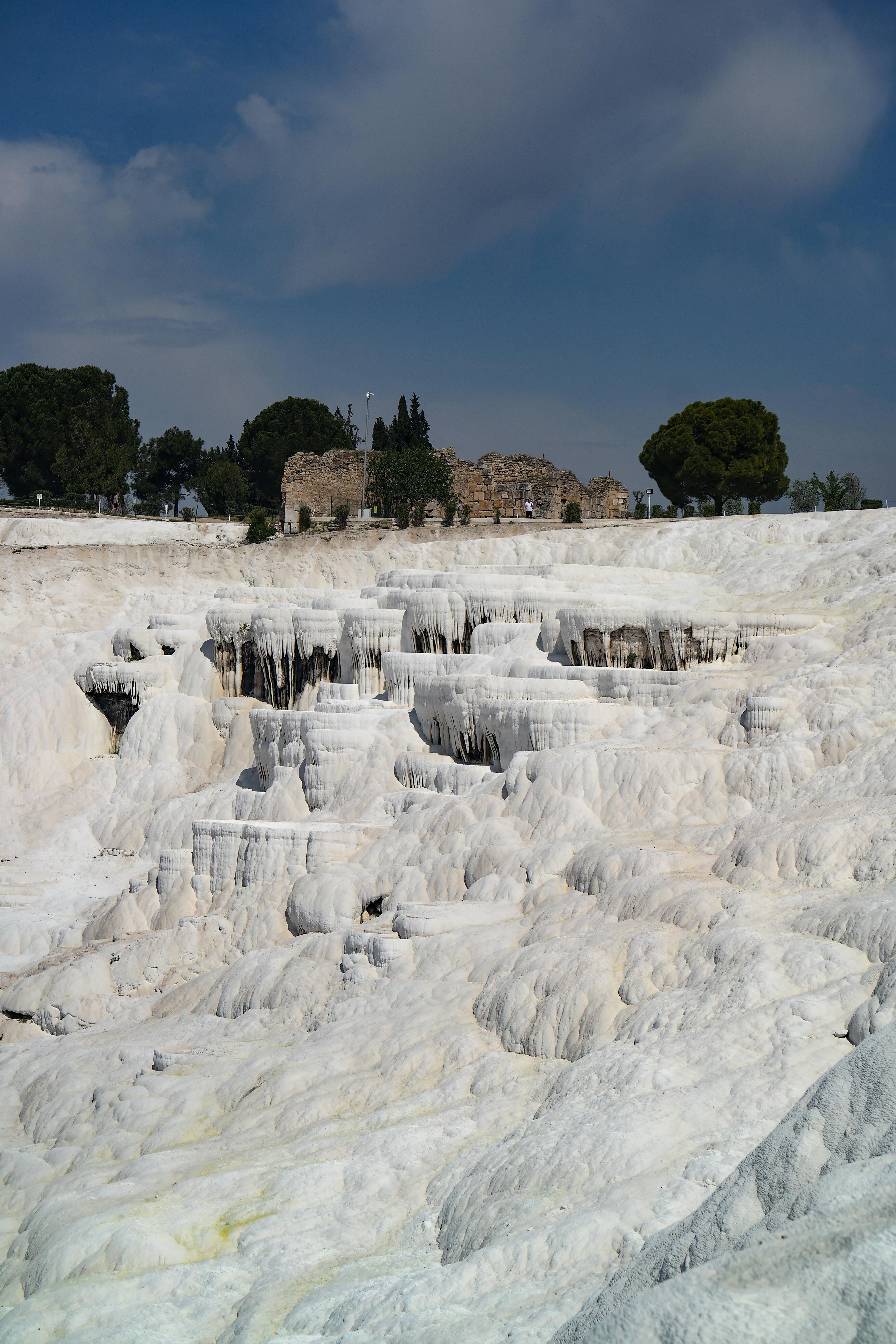 Travertine Terraces of Pamukkale · Free Stock Photo