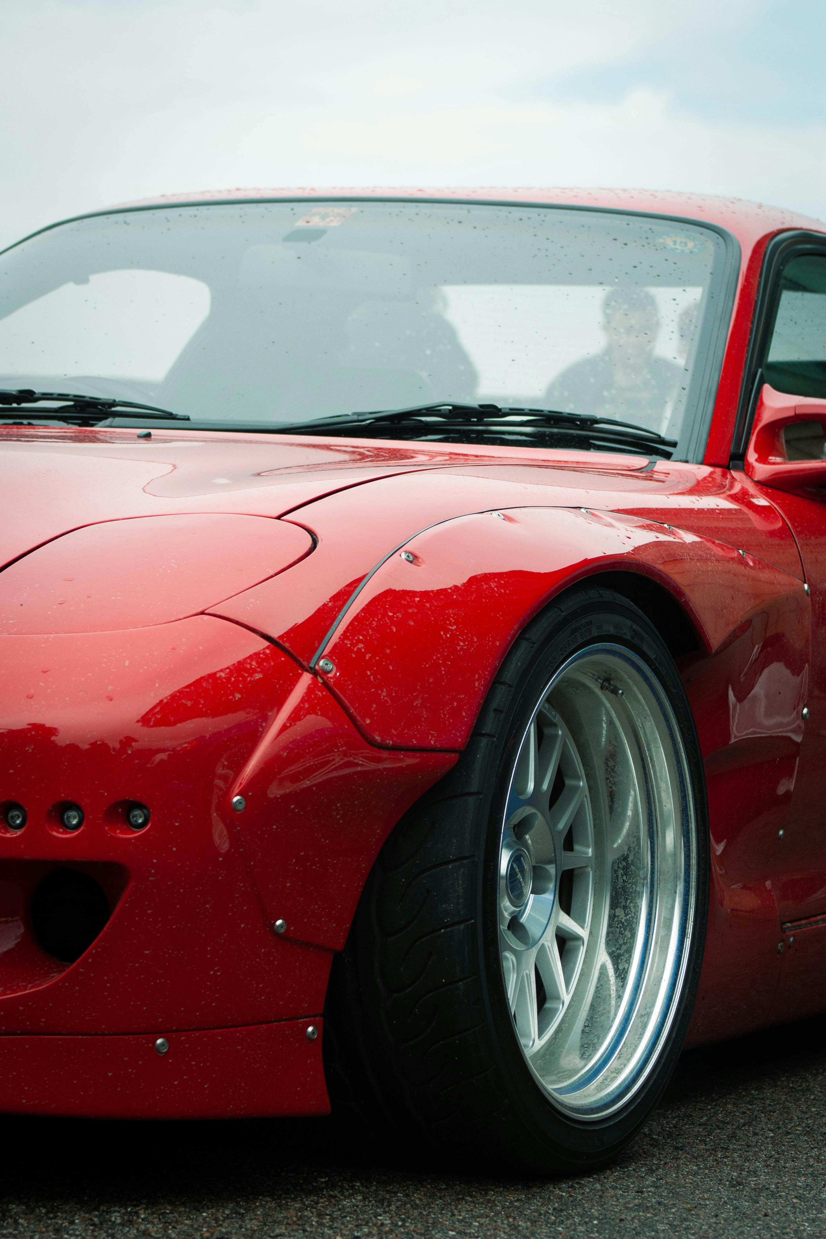 Red Mazda Rx-7 · Free Stock Photo