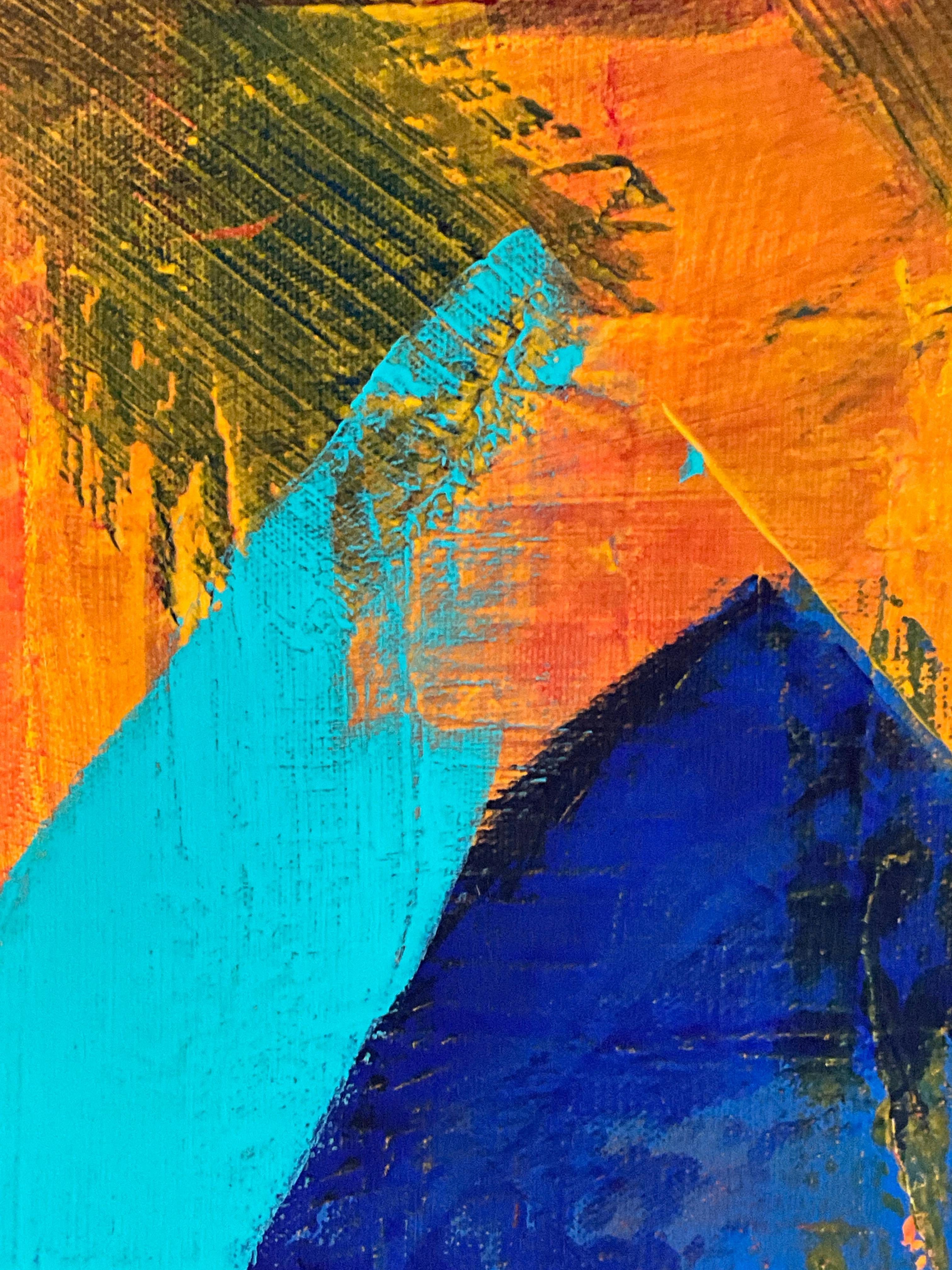 Multi Colored Abstract Painting · Free Stock Photo