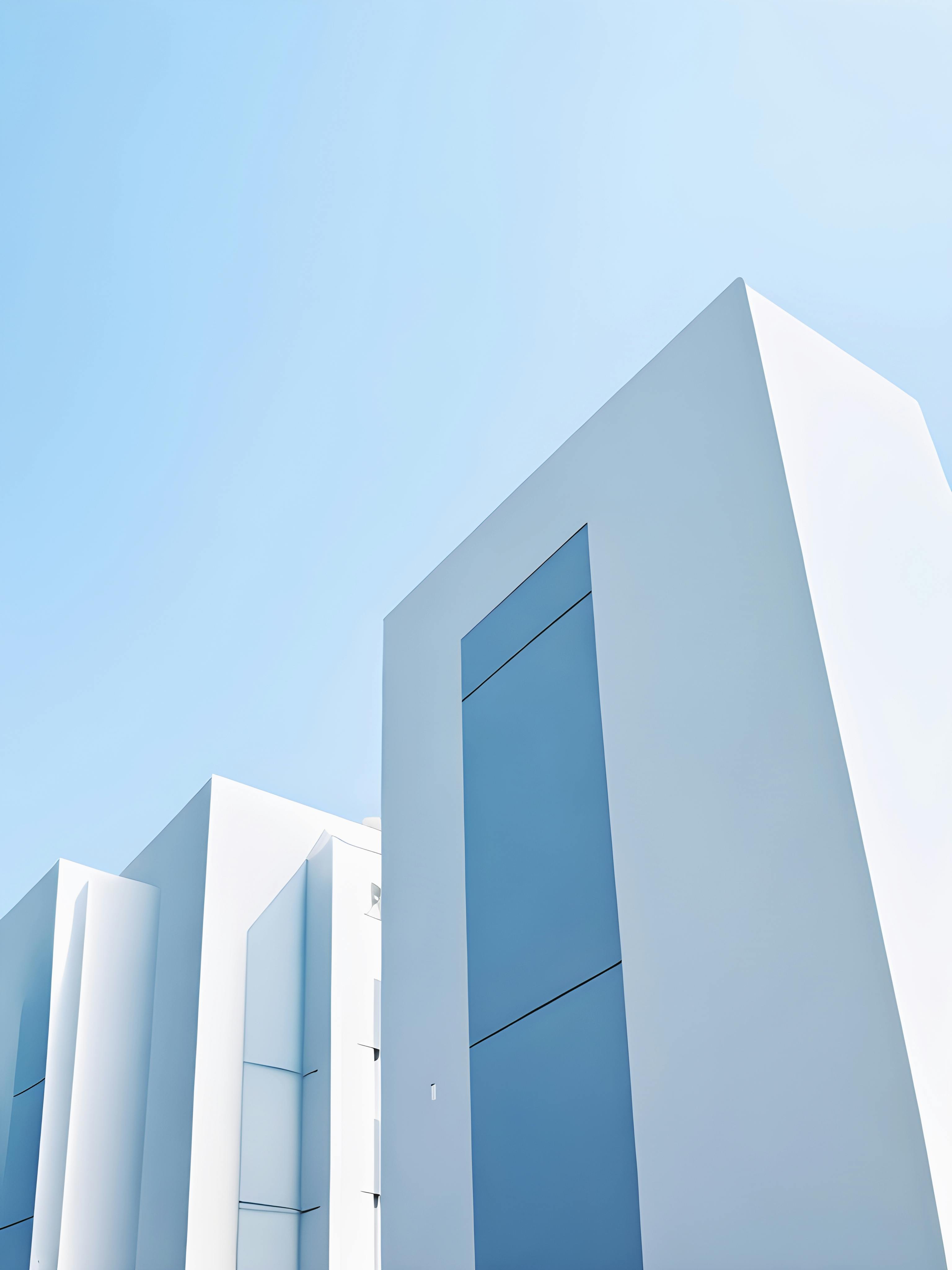 Geometric Modern Architecture · Free Stock Photo