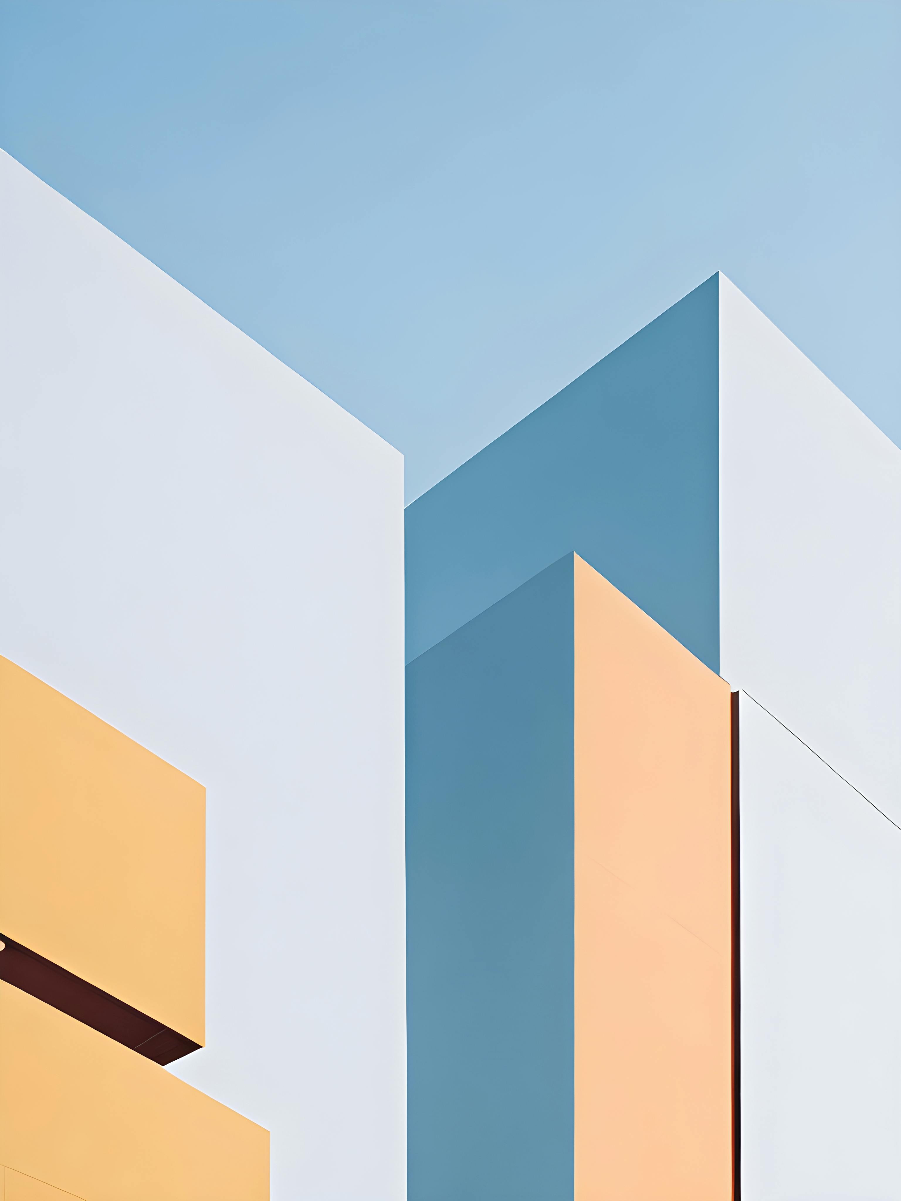 Geometric Modern Architecture · Free Stock Photo