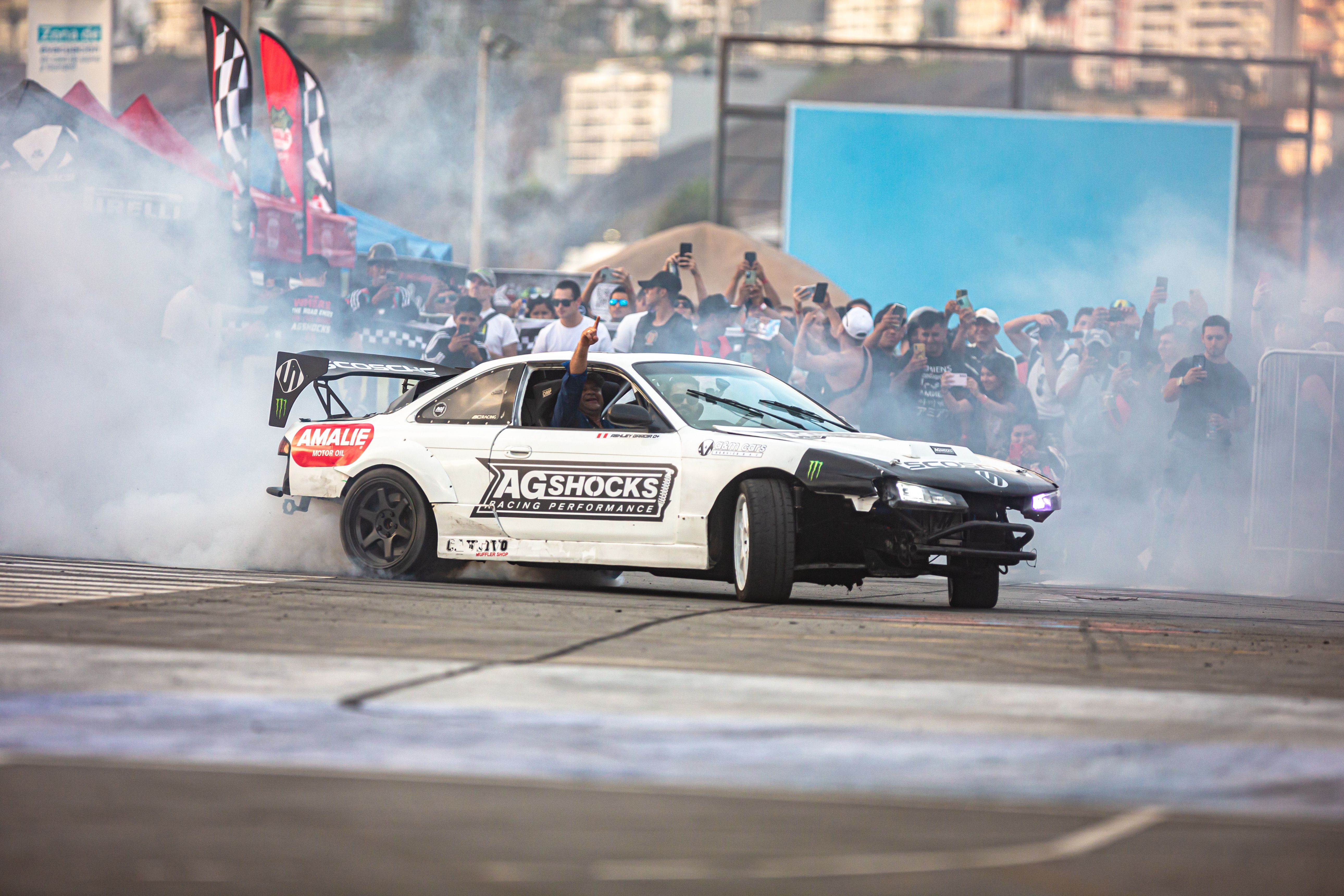 White Nissan Silvia Drifting · Free Stock Photo
