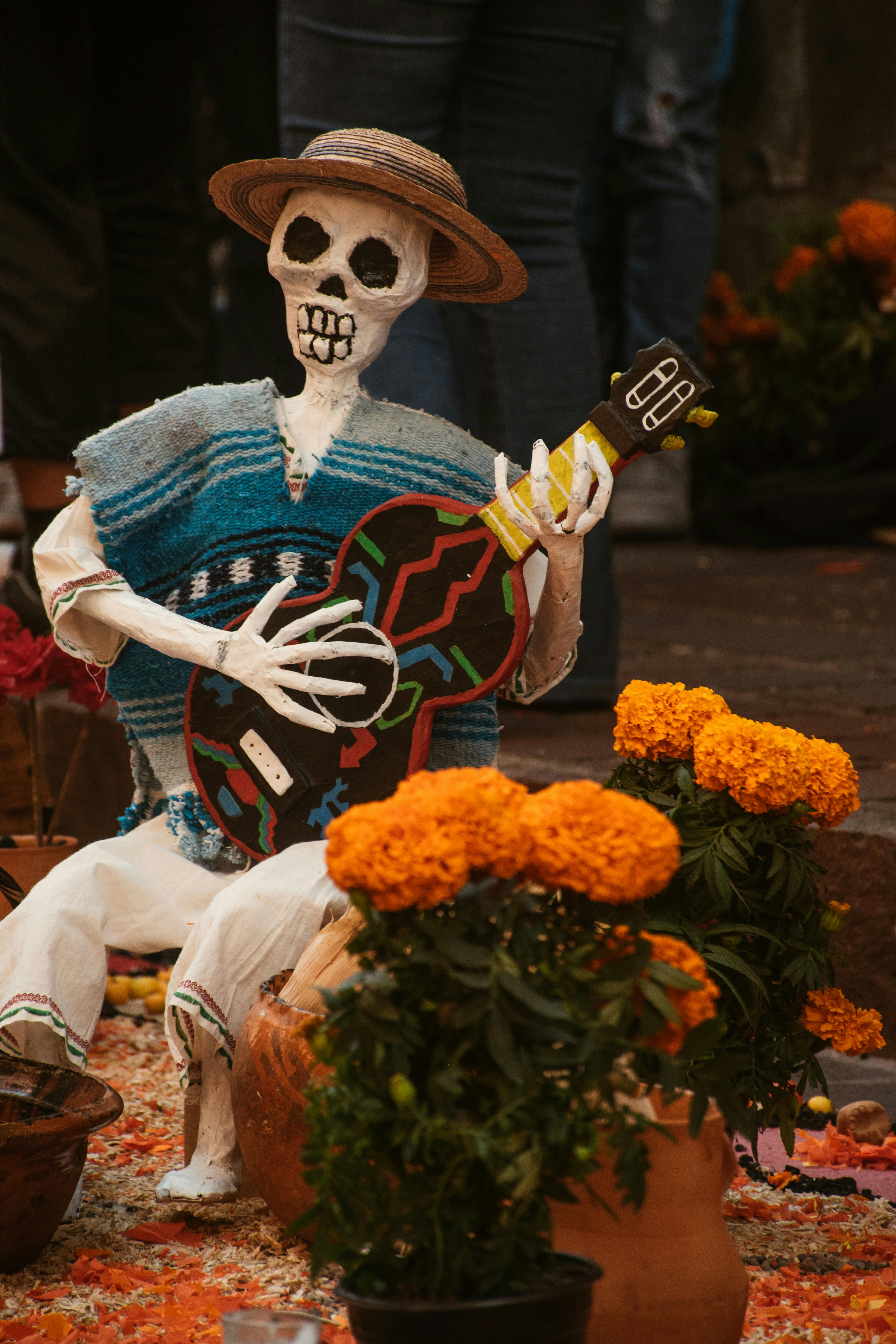 Skeleton for Day of the Dead · Free Stock Photo