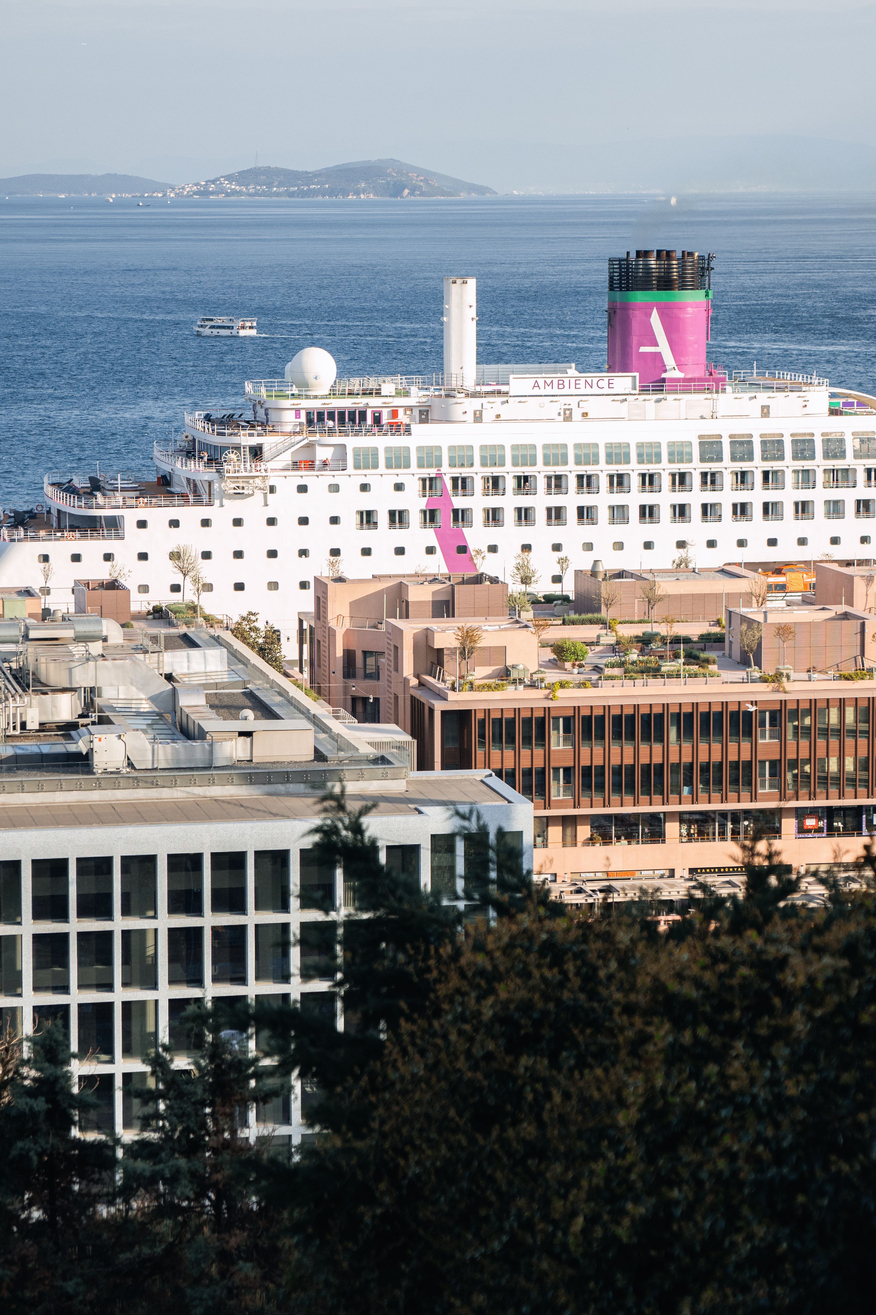 Ferry in a Harbor · Free Stock Photo