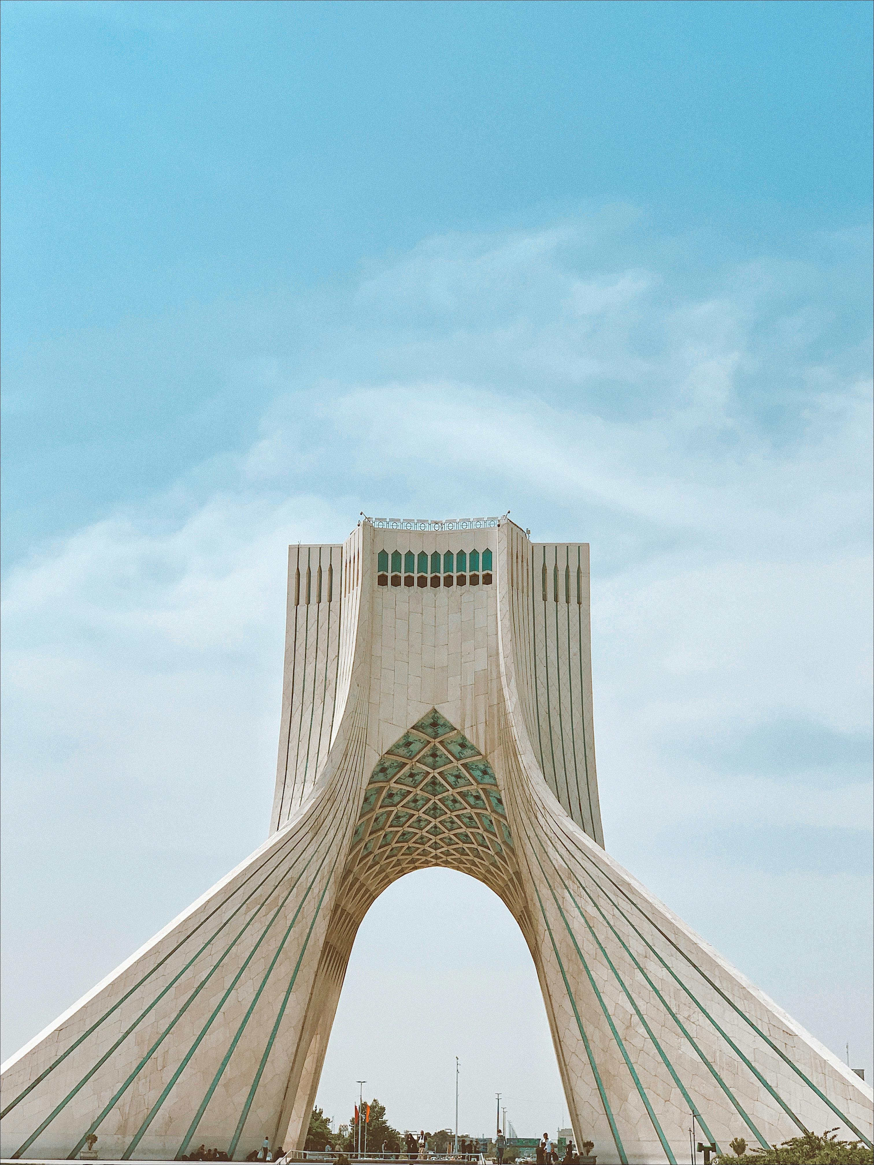 Azadi Tower in Tehran · Free Stock Photo