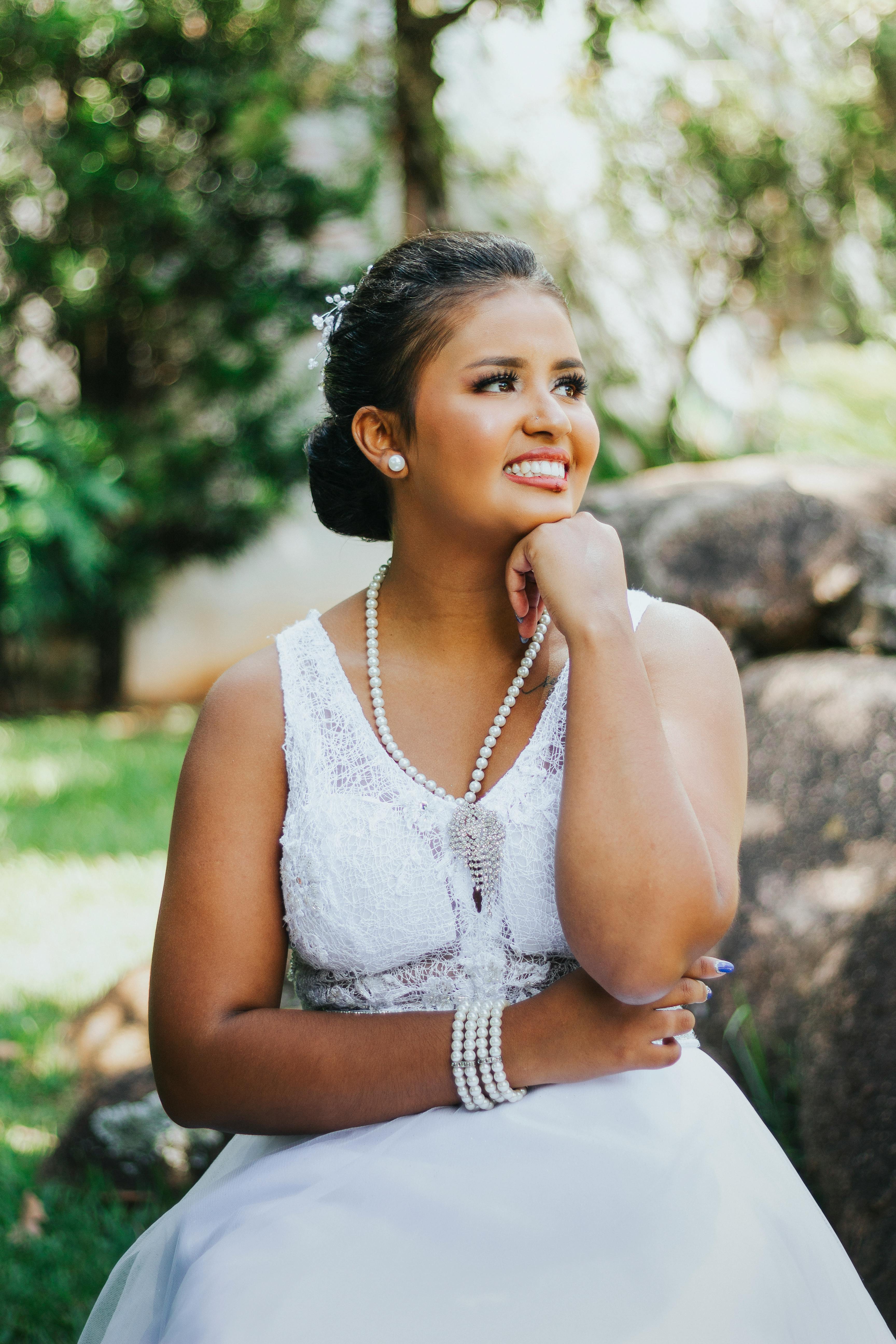 Close up Portrait of a Bride · Free Stock Photo