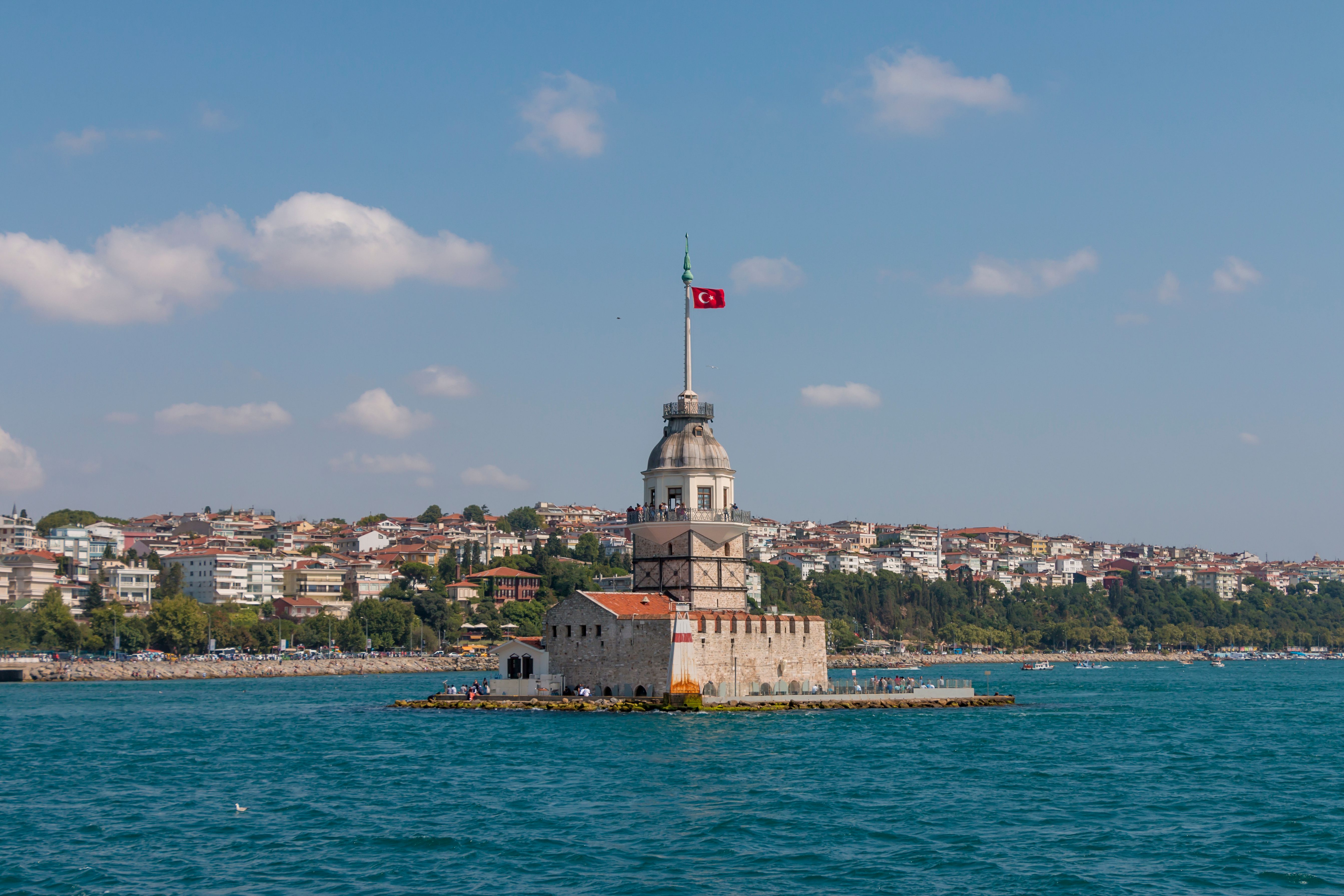 Maiden Tower on Island in Istanbul · Free Stock Photo