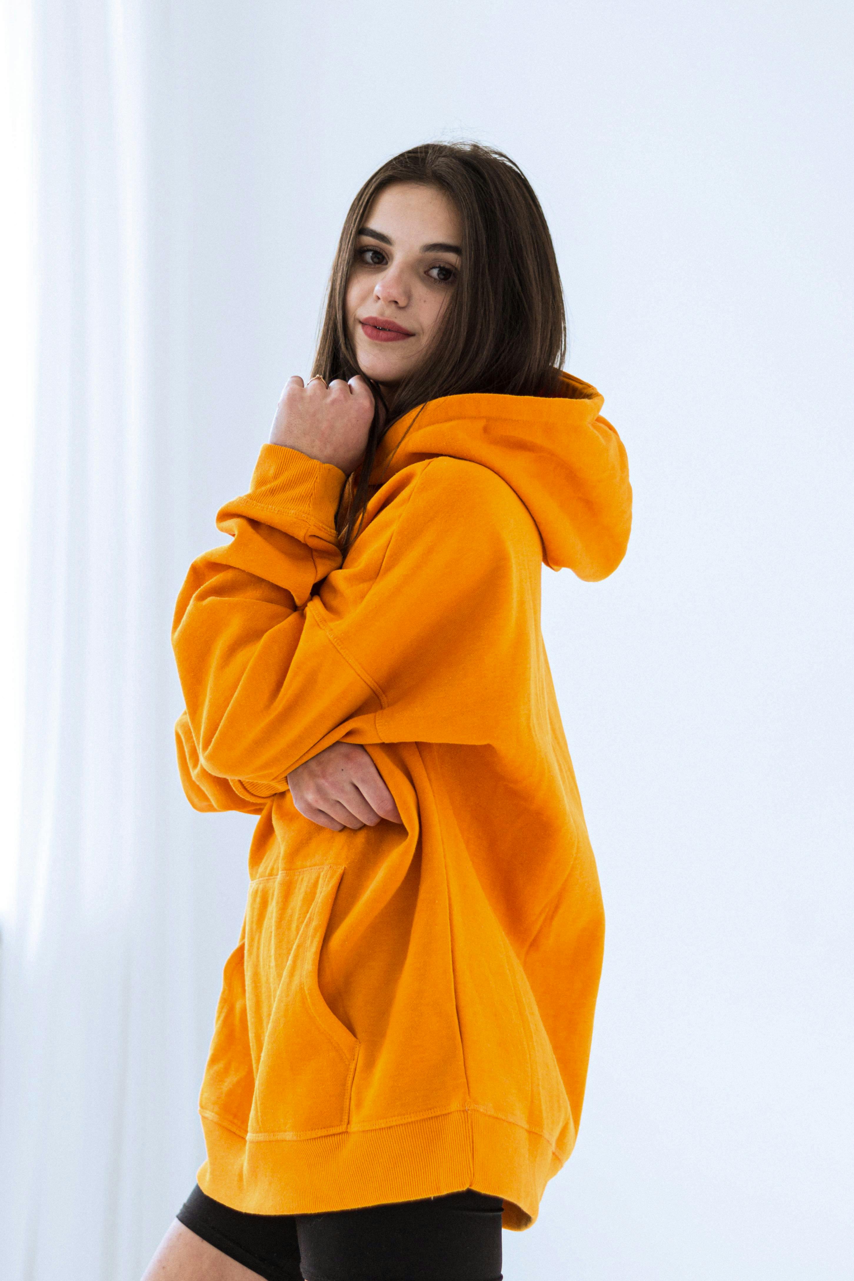 Portrait of Woman in Hoodie · Free Stock Photo