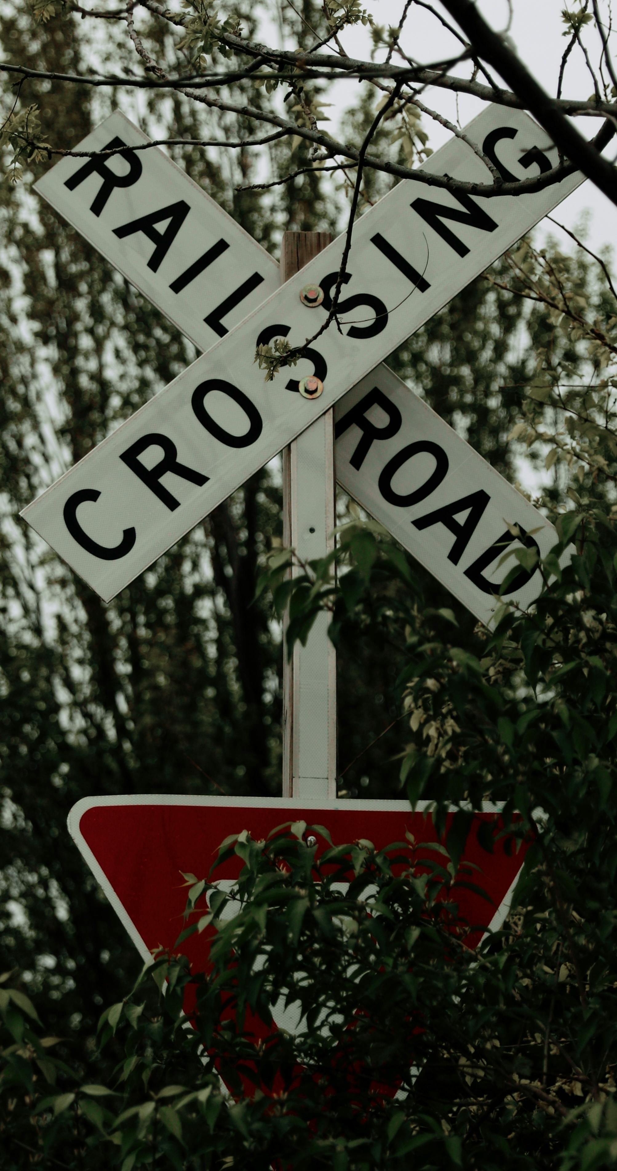 Crossbuck Sign Photos, Download The BEST Free Crossbuck Sign Stock ...