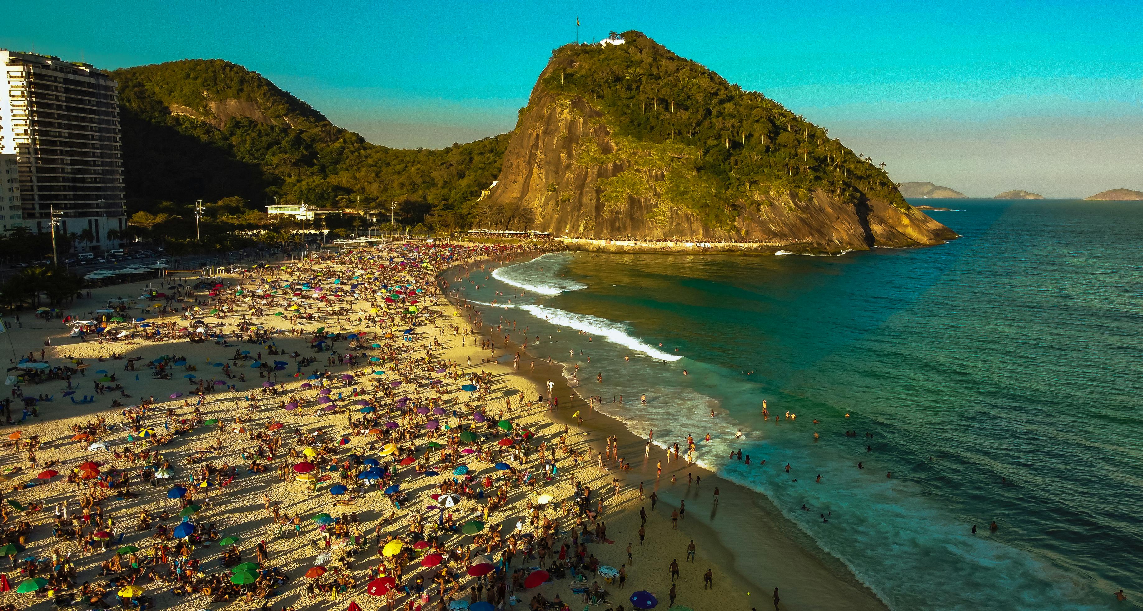 Wooden Buildings on Beach · Free Stock Photo