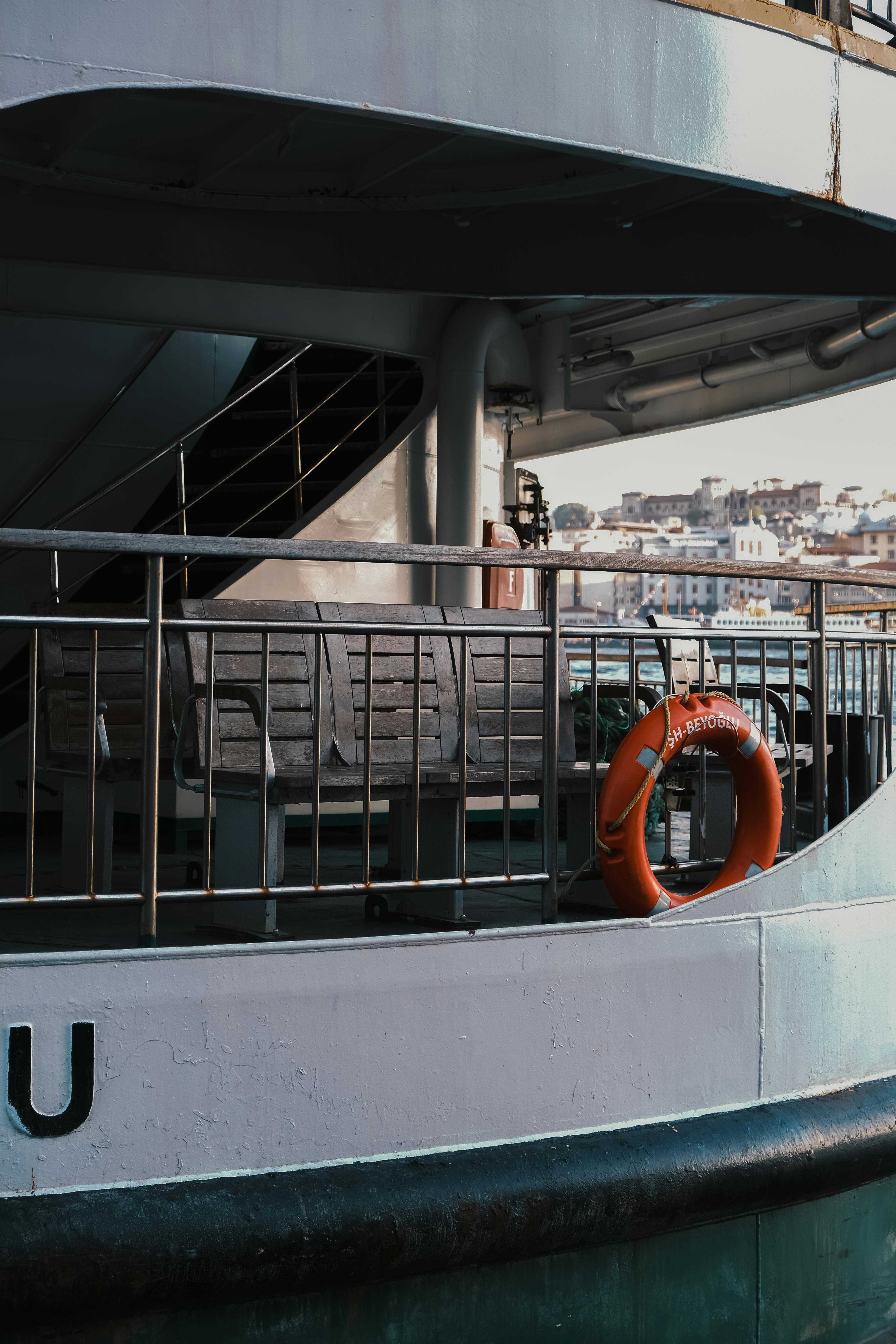 Close-up of a Passenger Ship · Free Stock Photo