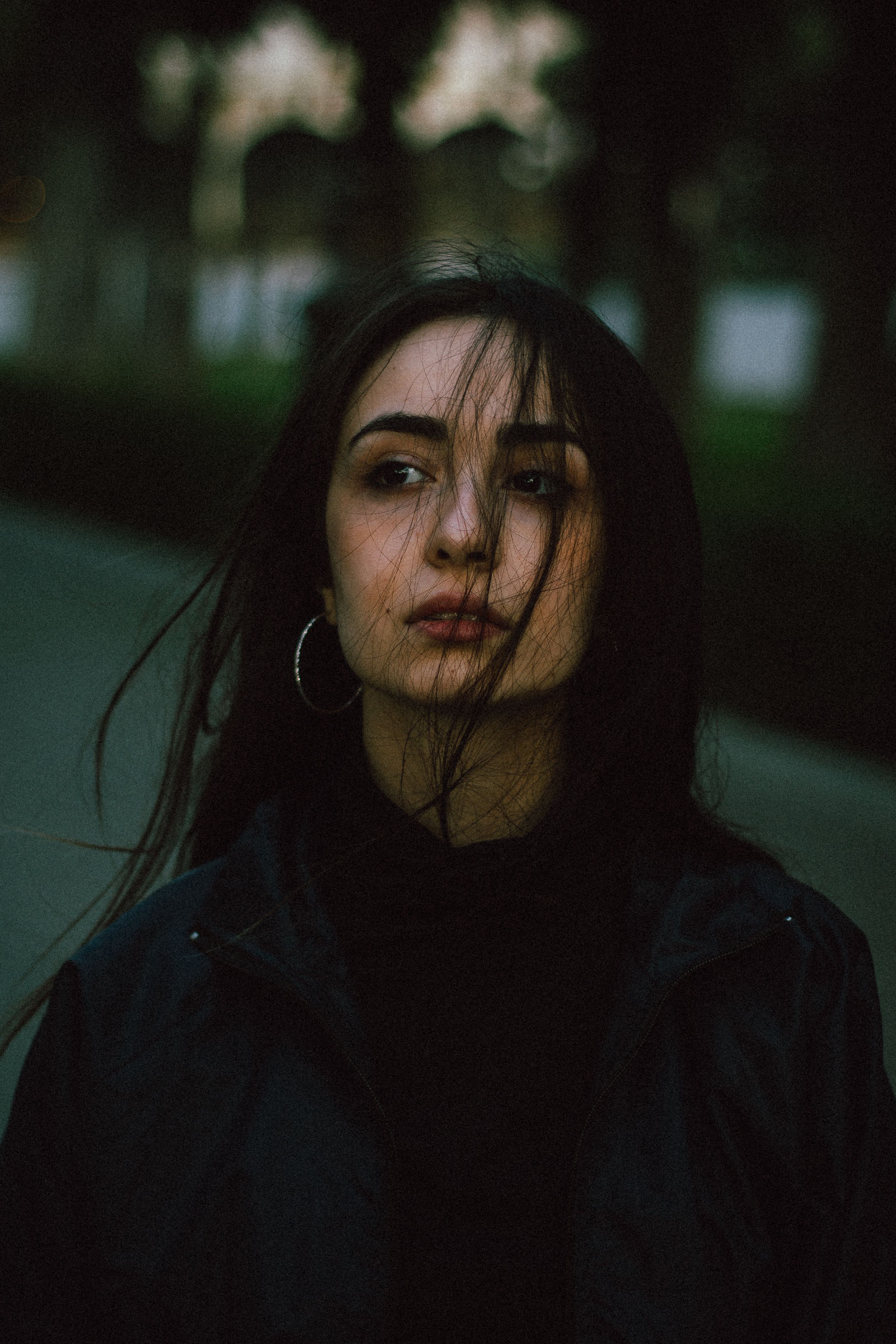 Girl with Hair on her Face · Free Stock Photo