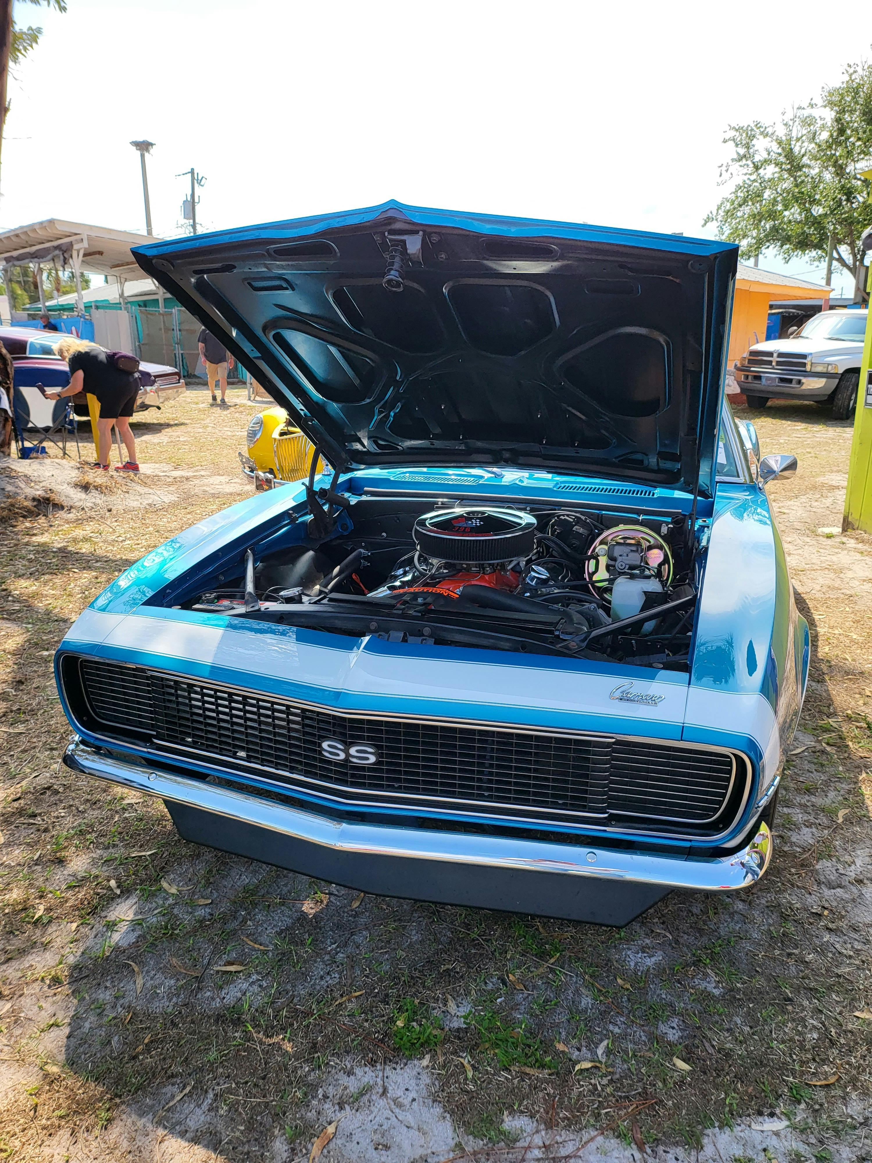 Car with an Open Hood · Free Stock Photo