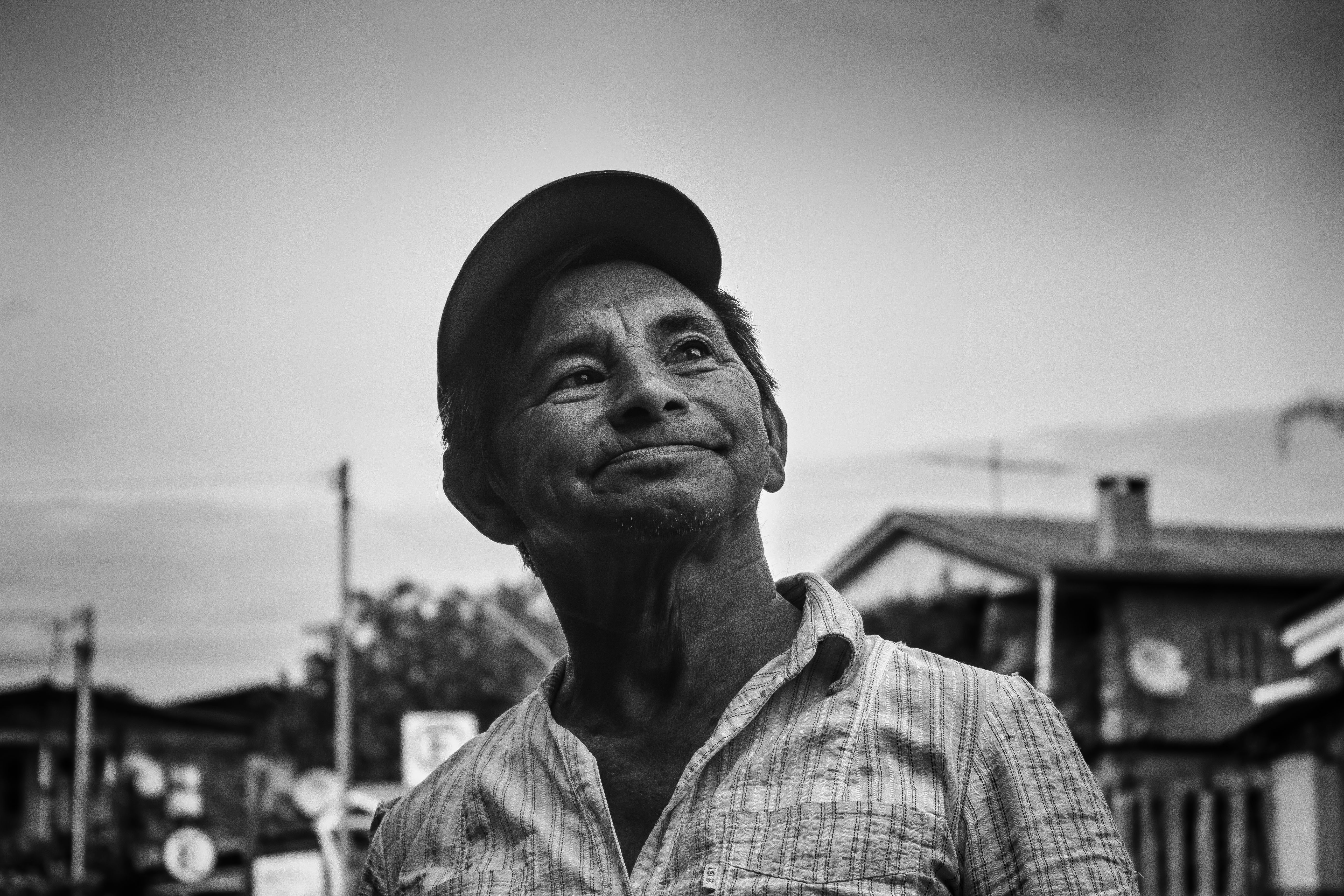 Man in Cap and Shirt · Free Stock Photo