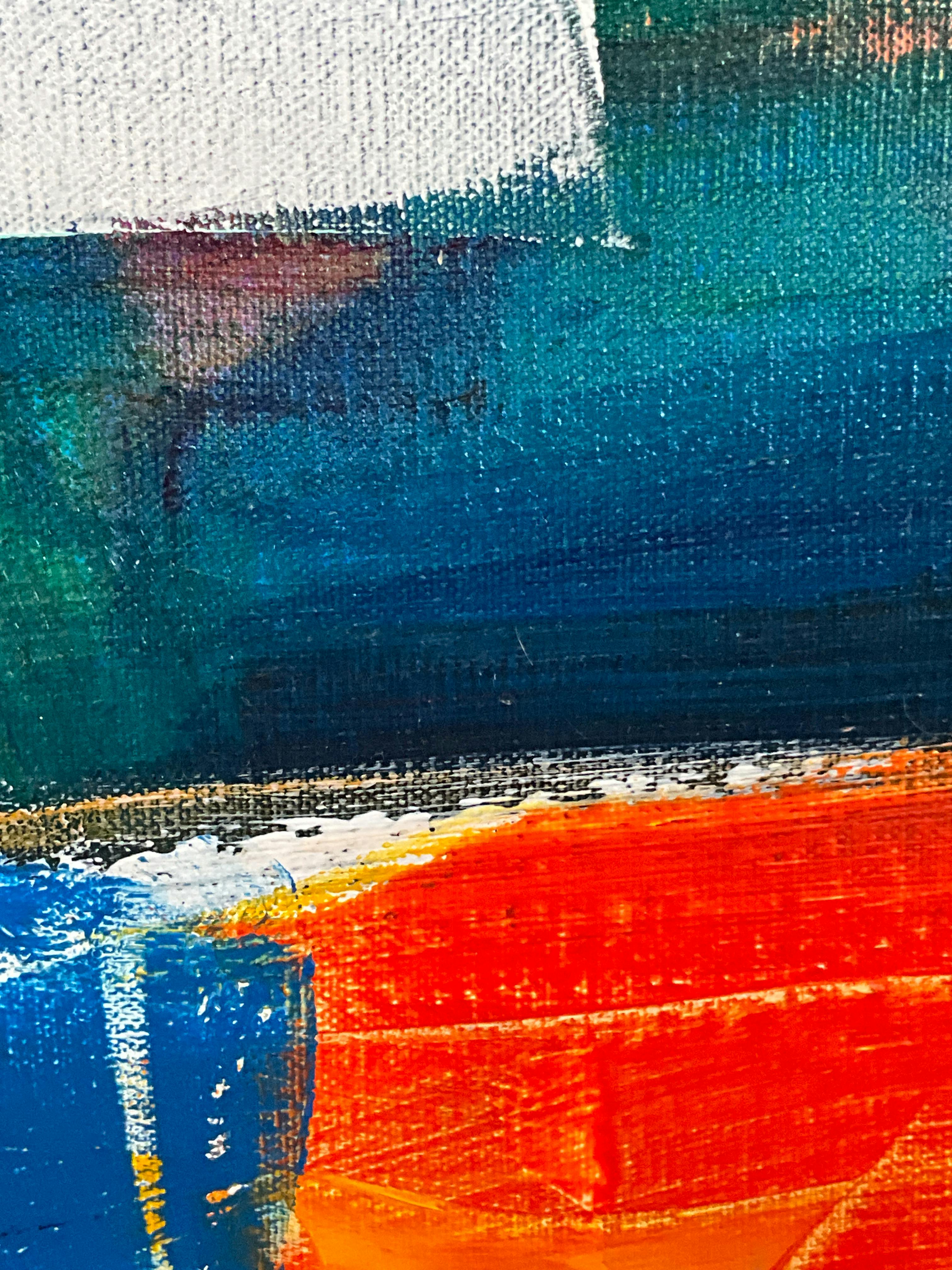 Colorful Abstract on Canvas · Free Stock Photo