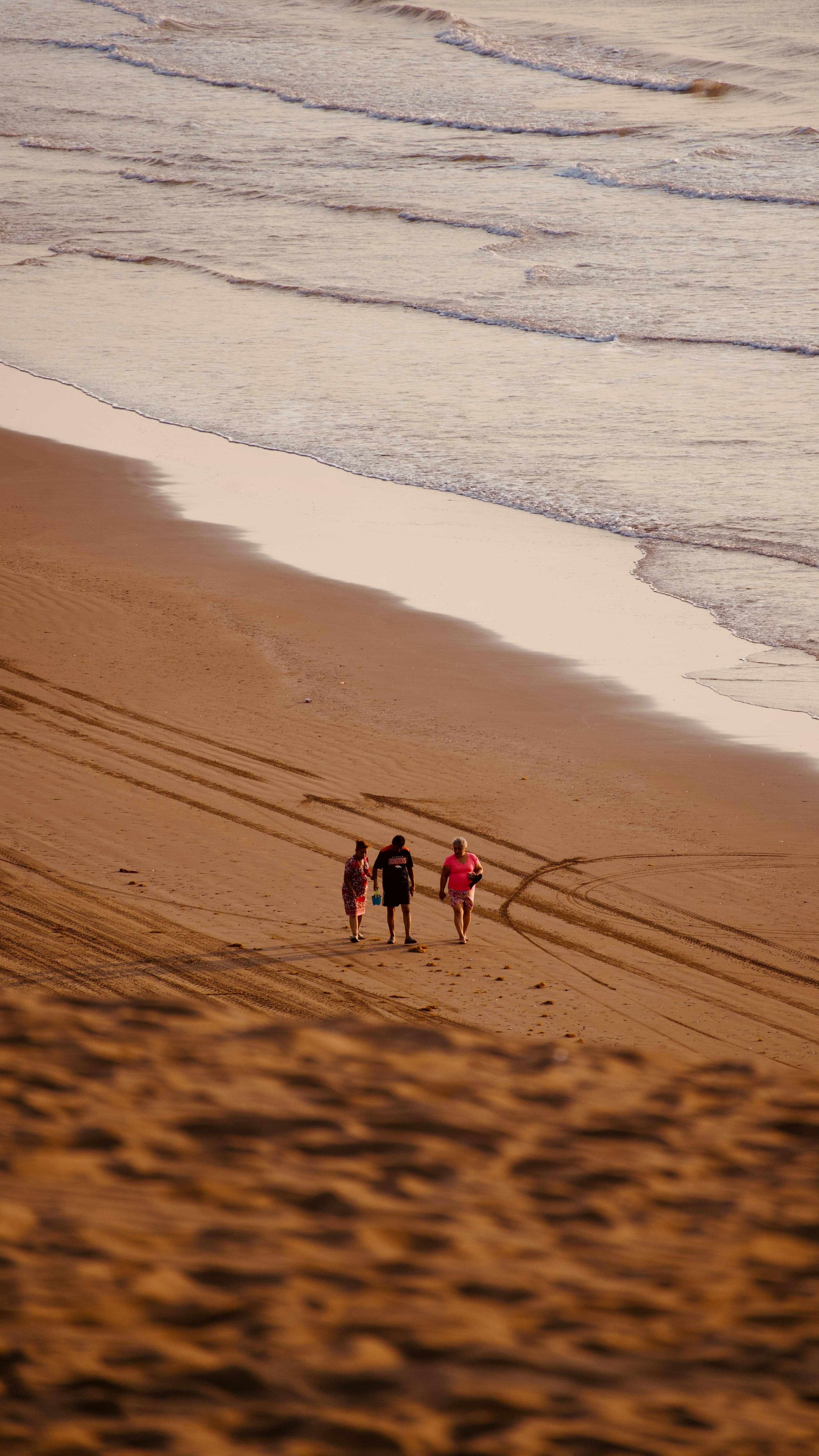 People On The Beach At Summer · Free Stock Photo
