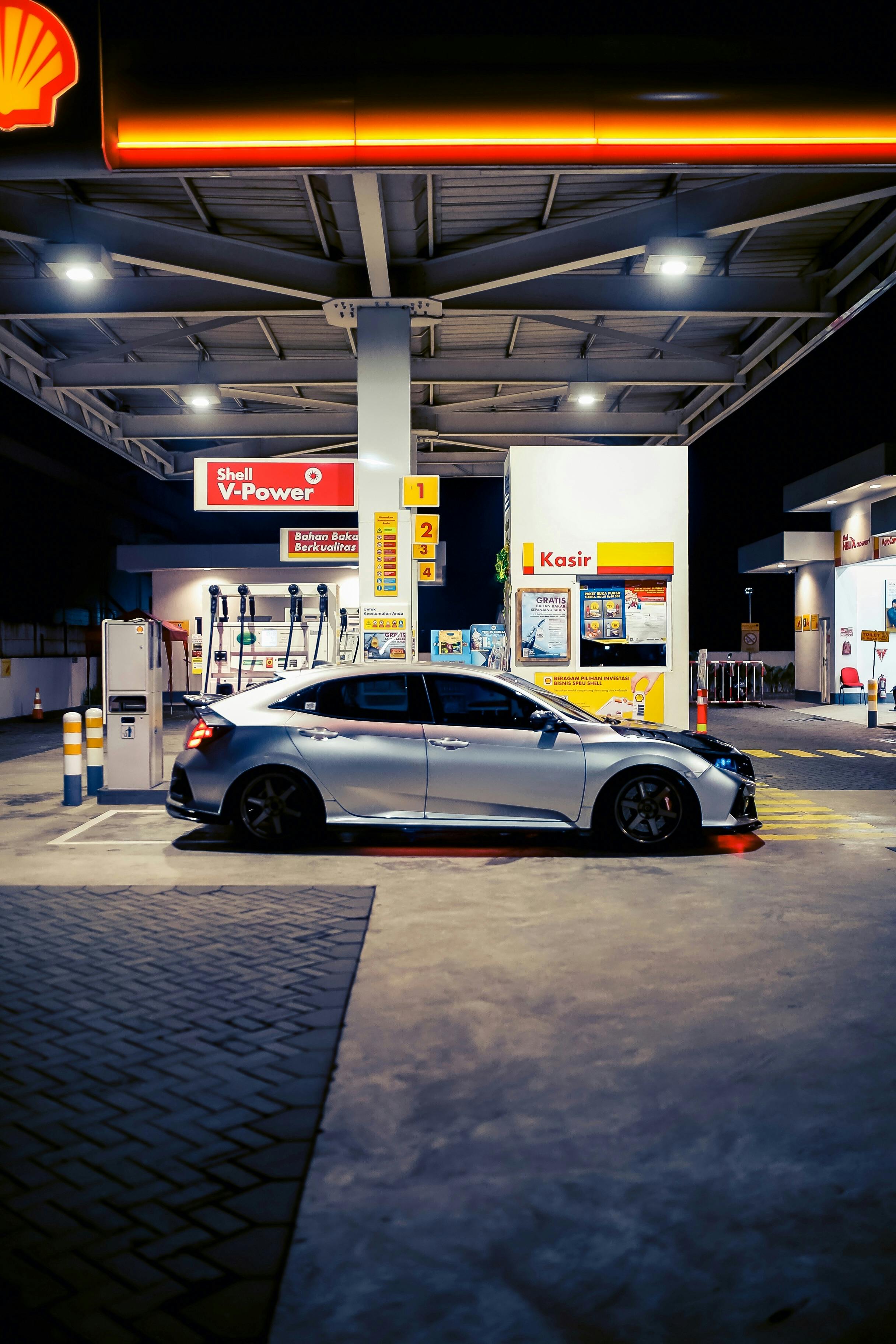 Honda Car on Street at Night · Free Stock Photo