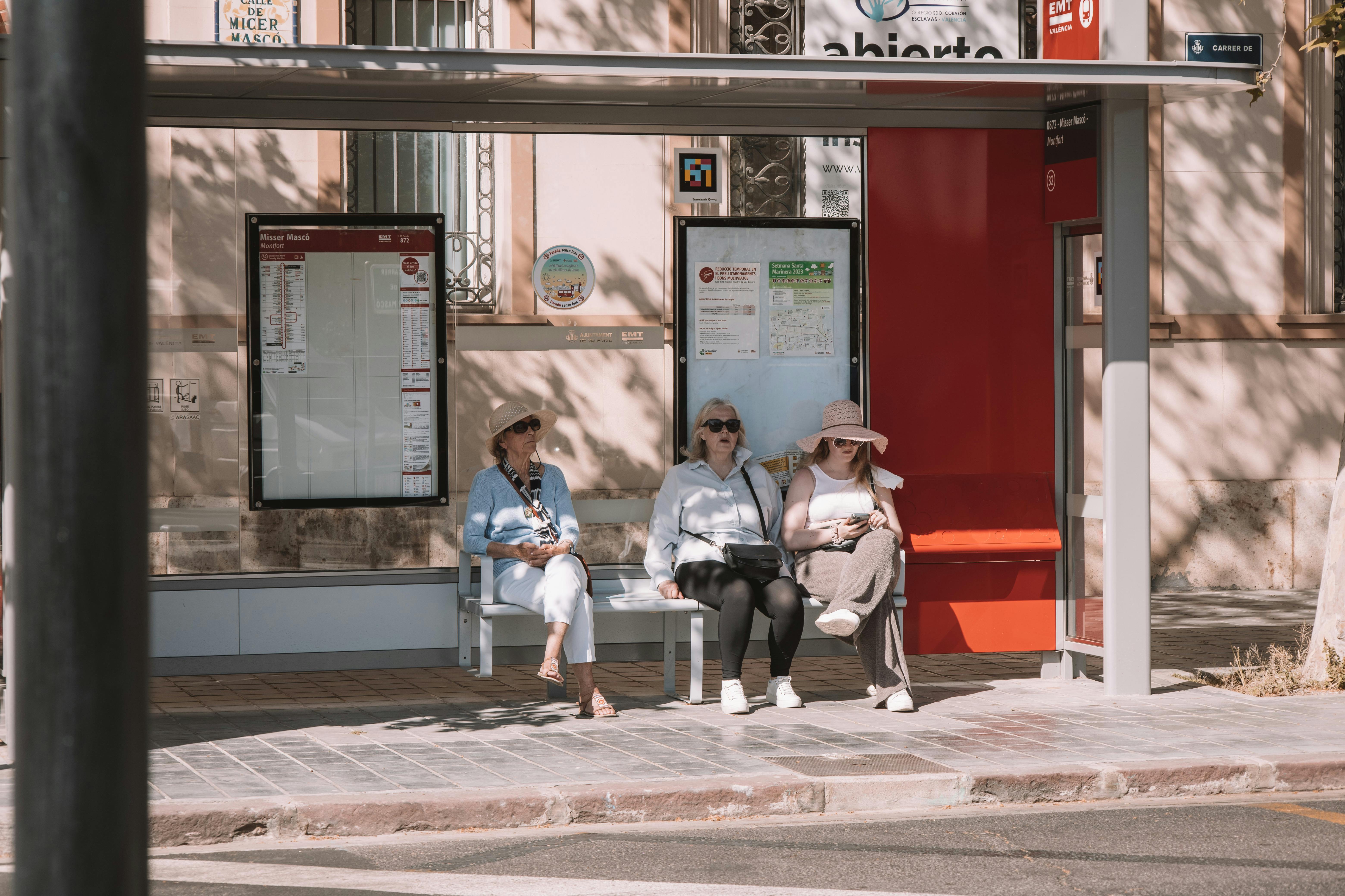 Two Buses On The Road · Free Stock Photo