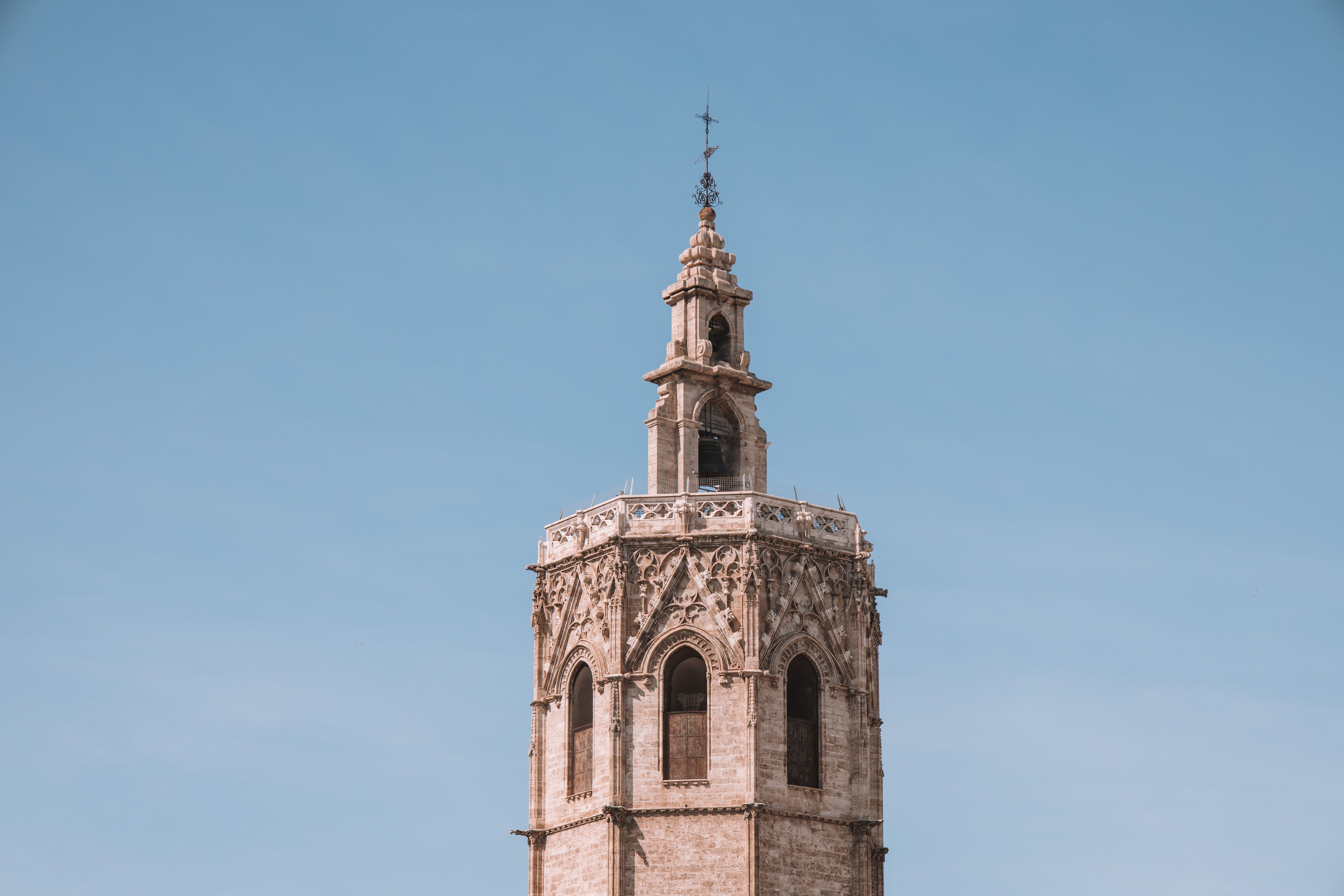 A Cathedral Tower in Valencia · Free Stock Photo