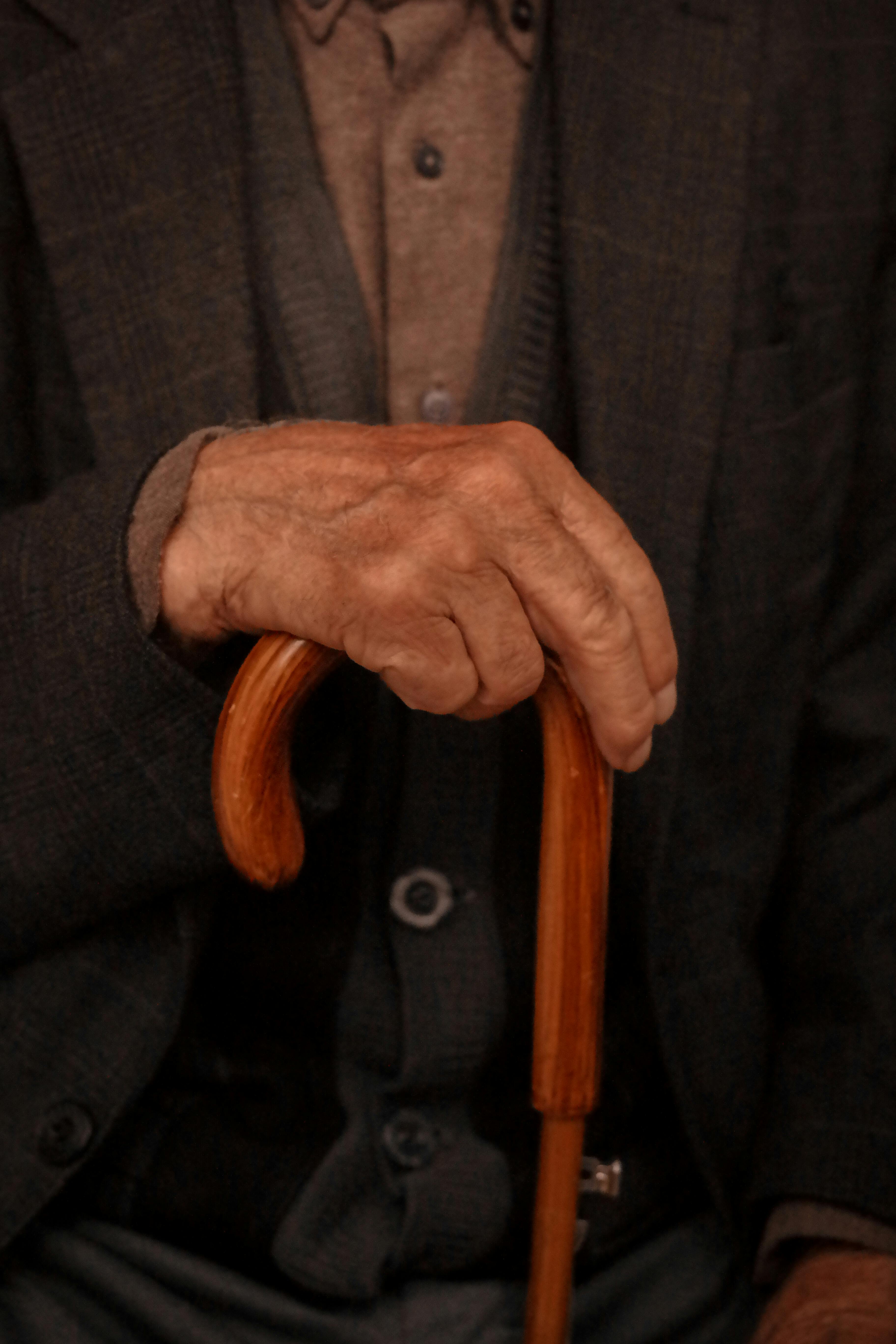 Man in Suit with Cane · Free Stock Photo