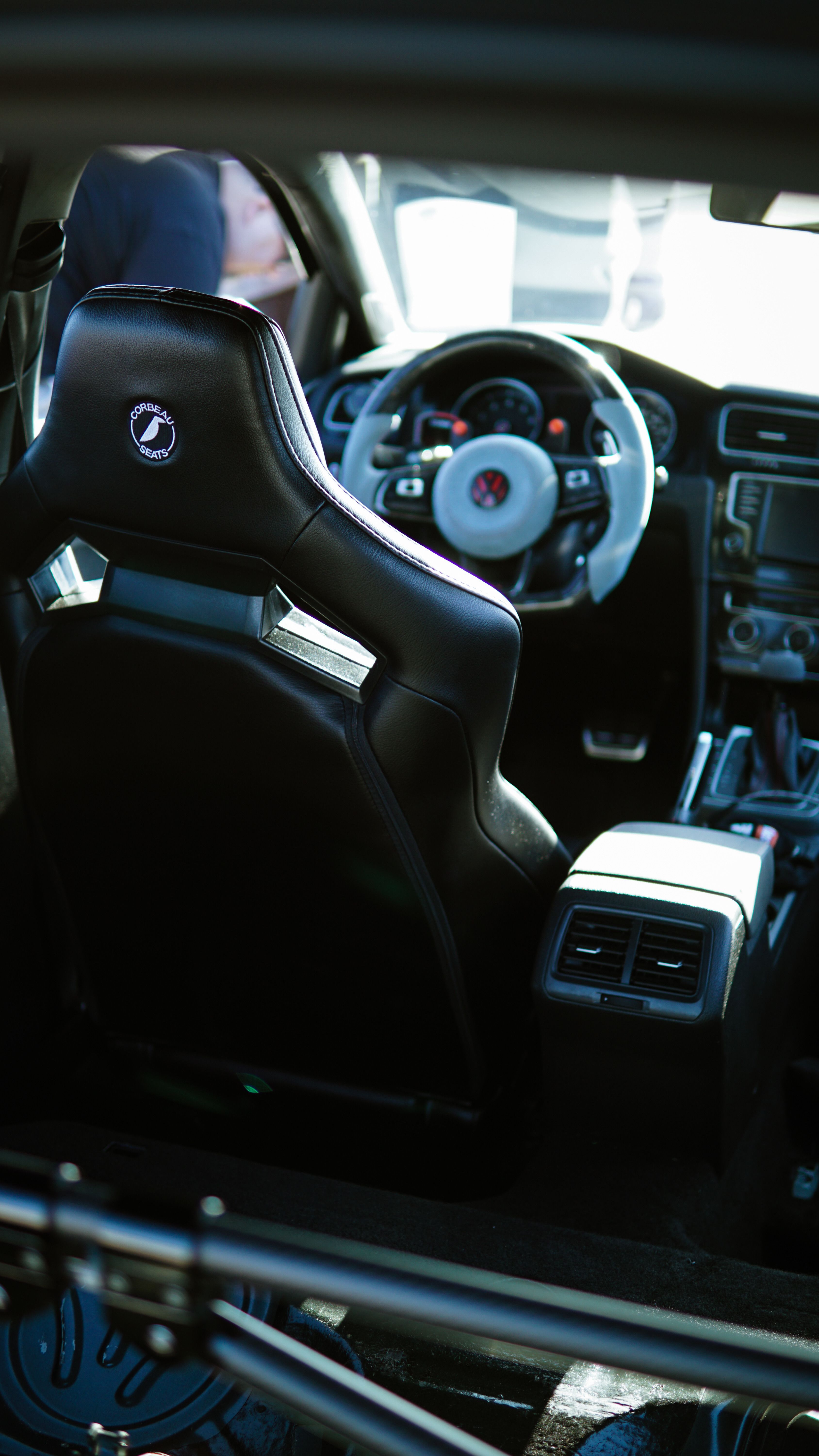 Interior of a Modern Volkswagen Sports Car · Free Stock Photo