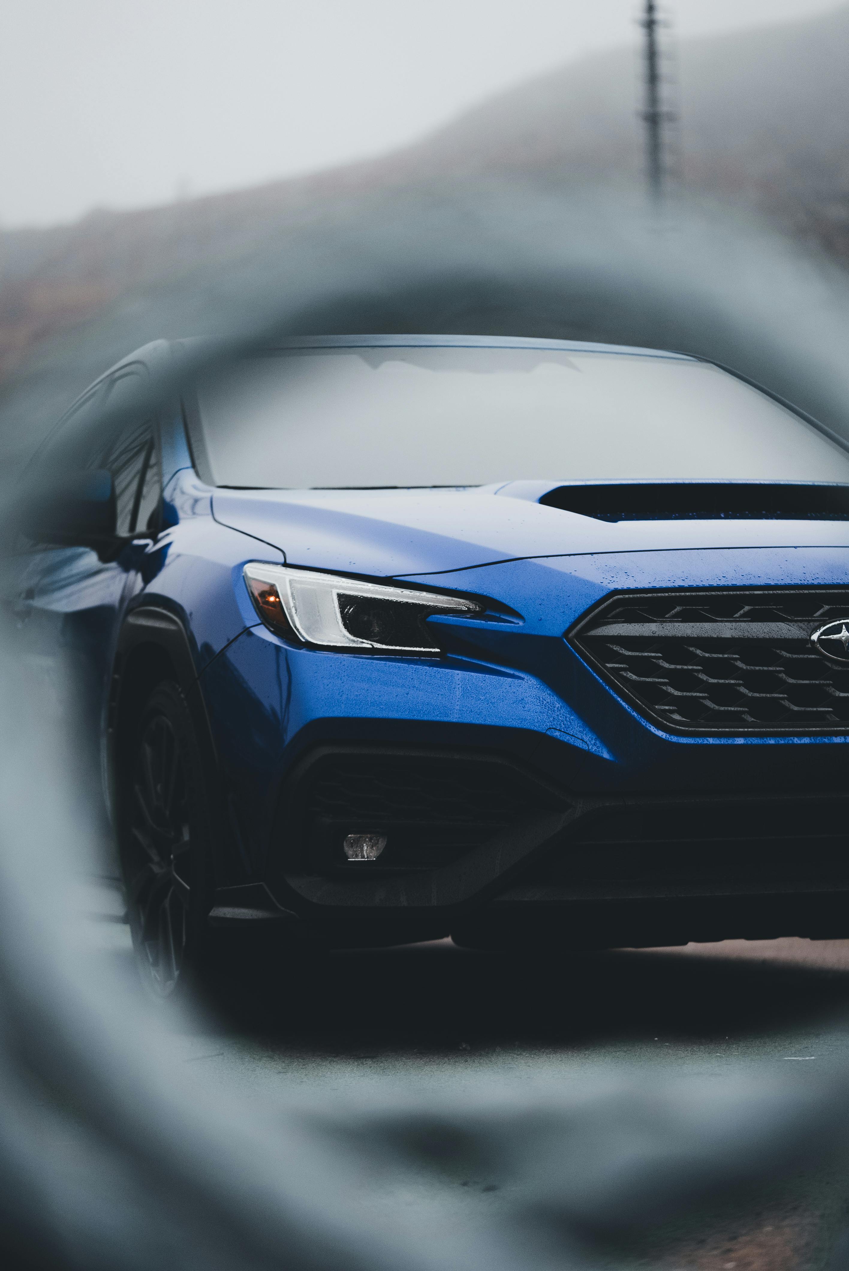 Subaru Wrx Azul Moderno · Foto de stock gratuita