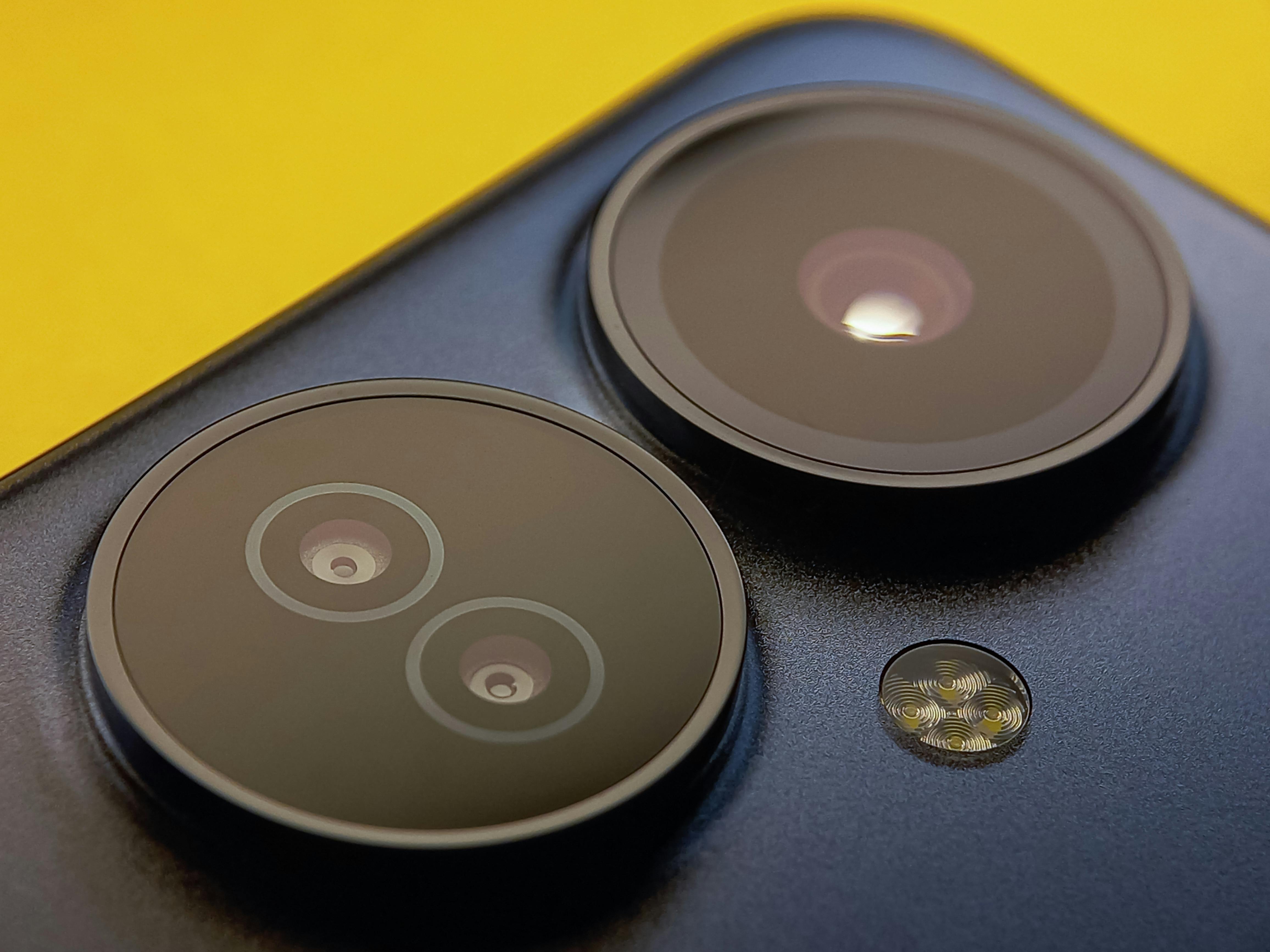 Close Up of Smartphone Lenses · Free Stock Photo