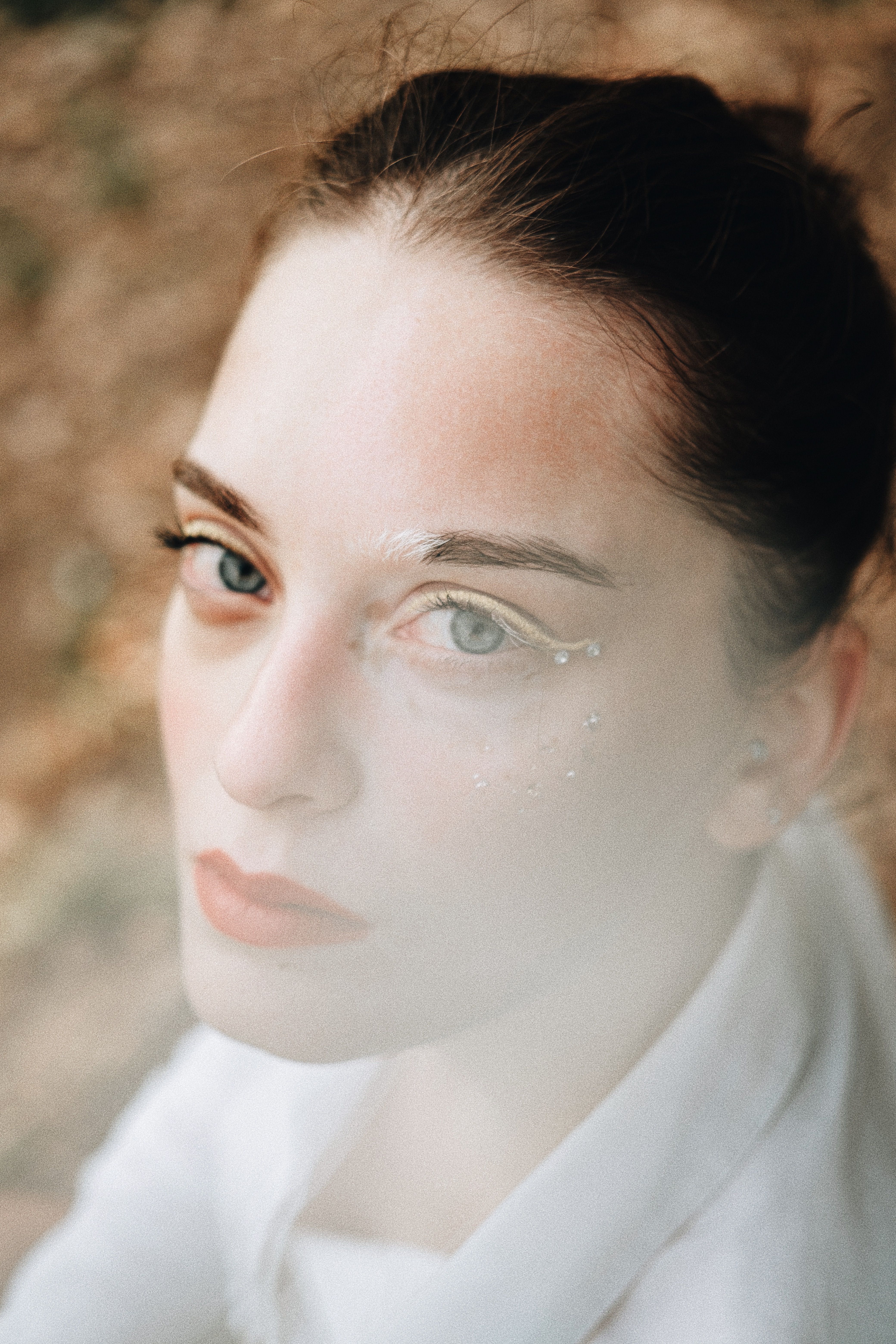 Blurred Portrait of a Young Model · Free Stock Photo