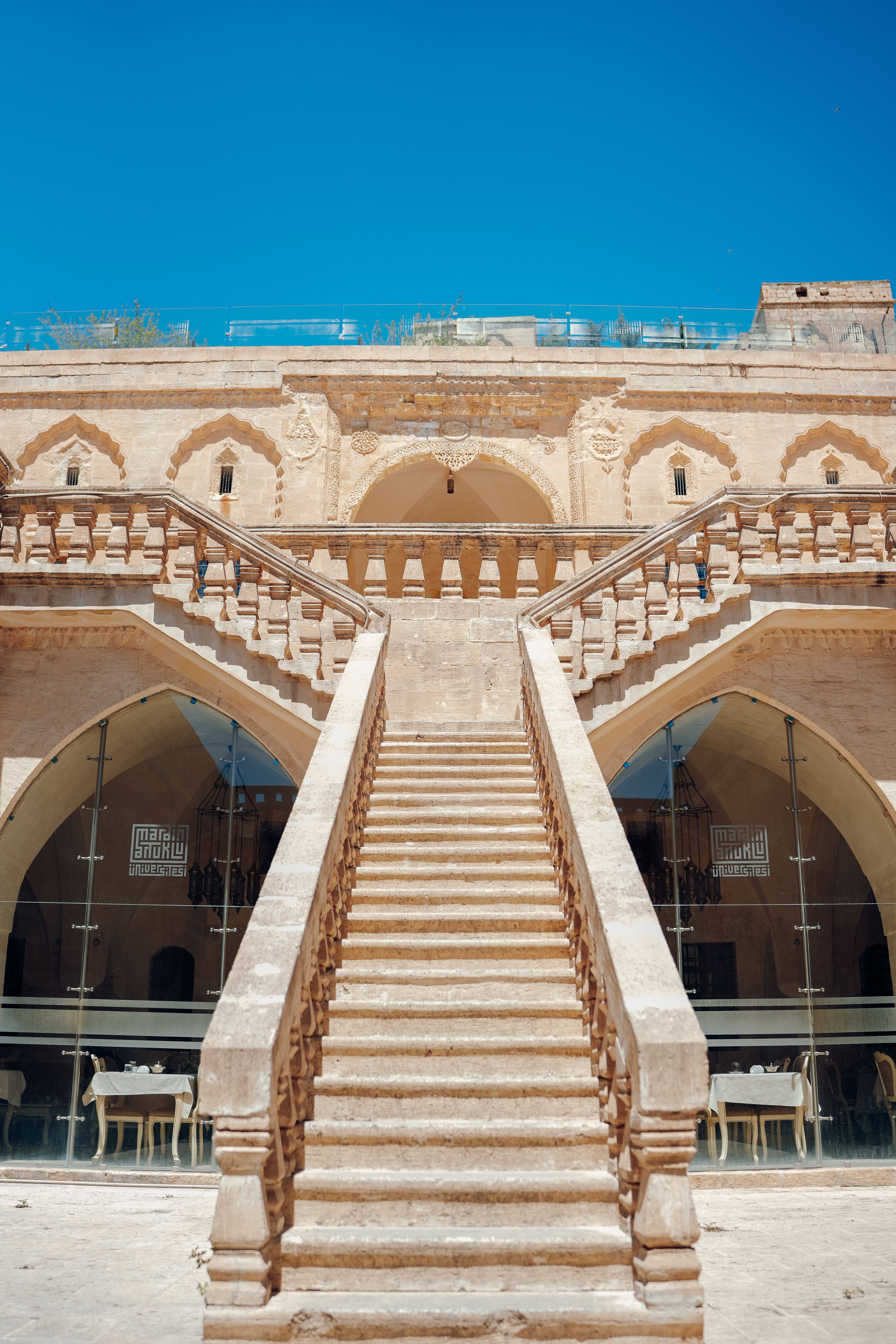 Stairs in Sunlit Building · Free Stock Photo