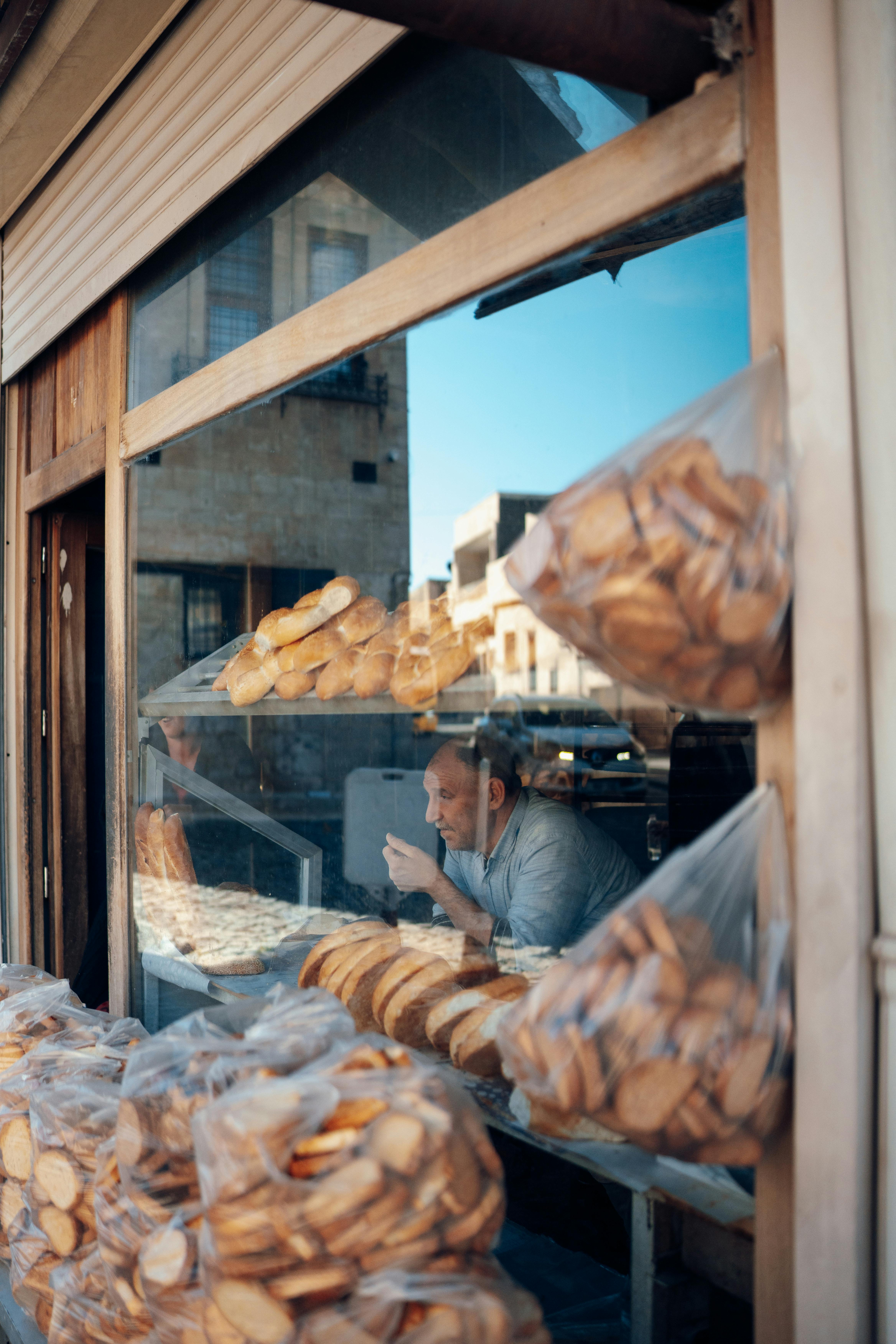 Bakery Window Display · Free Stock Photo
