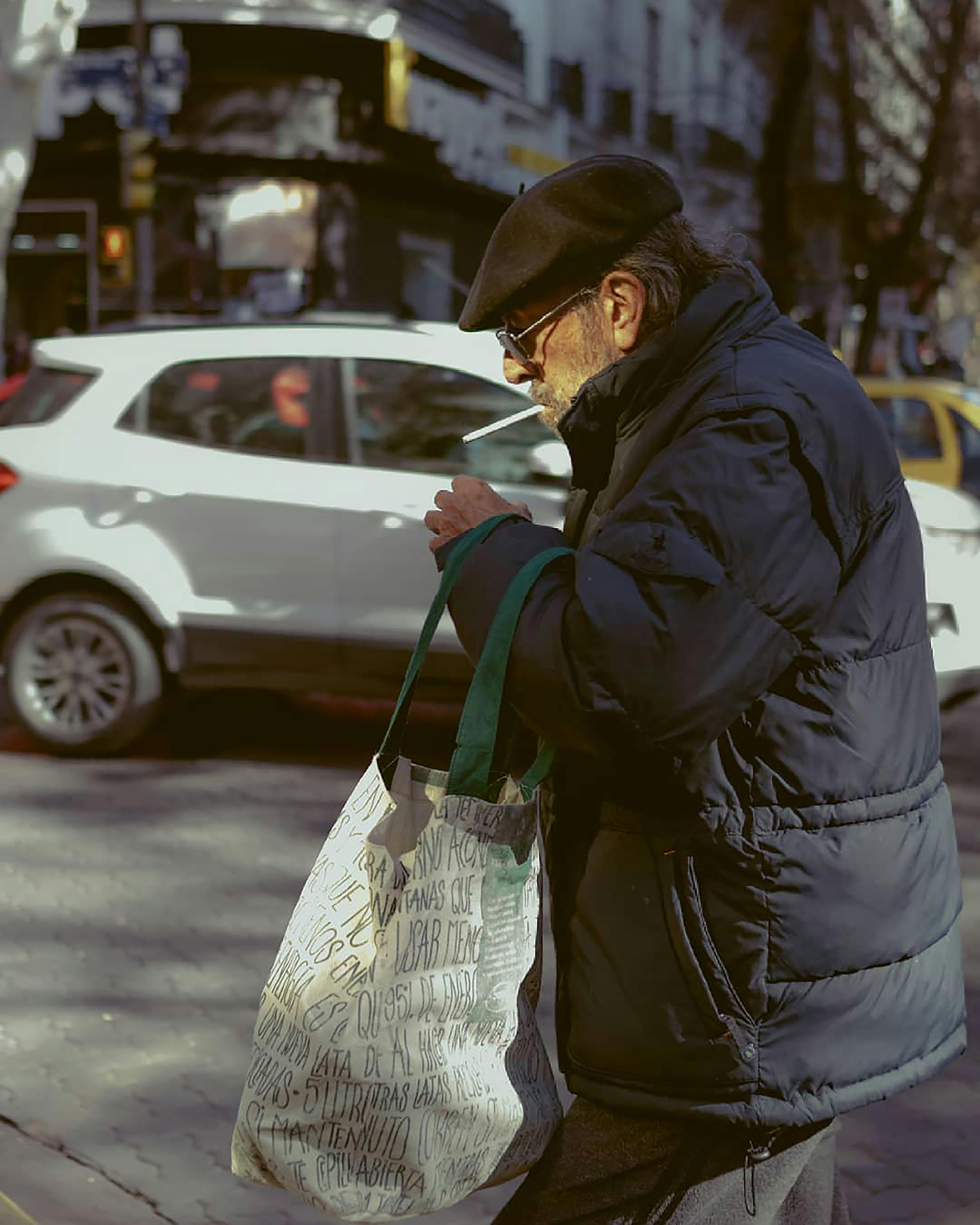 Man with Bag · Free Stock Photo