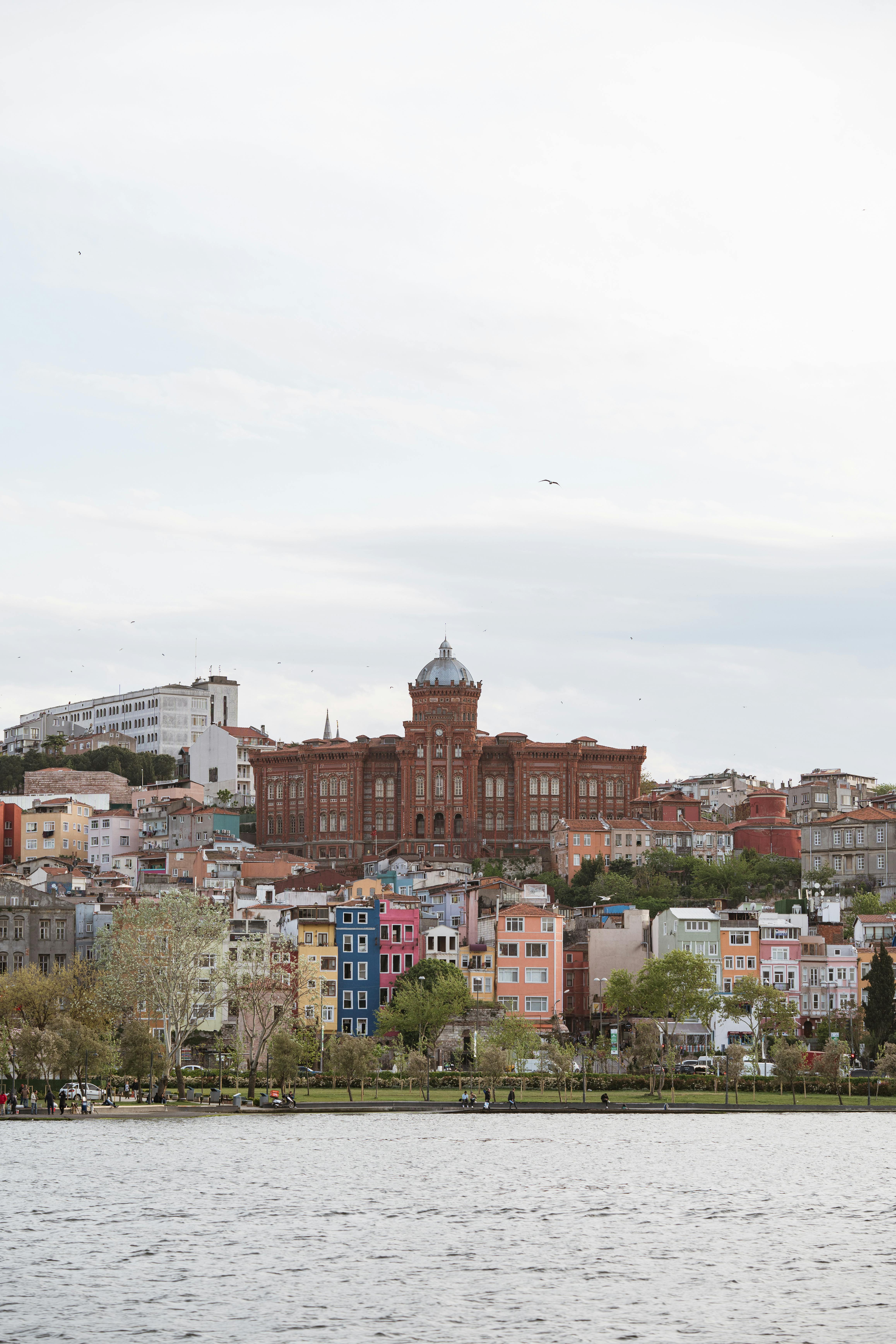 Phanar Greek Orthodox College and Waterfront Houses seen from the ...