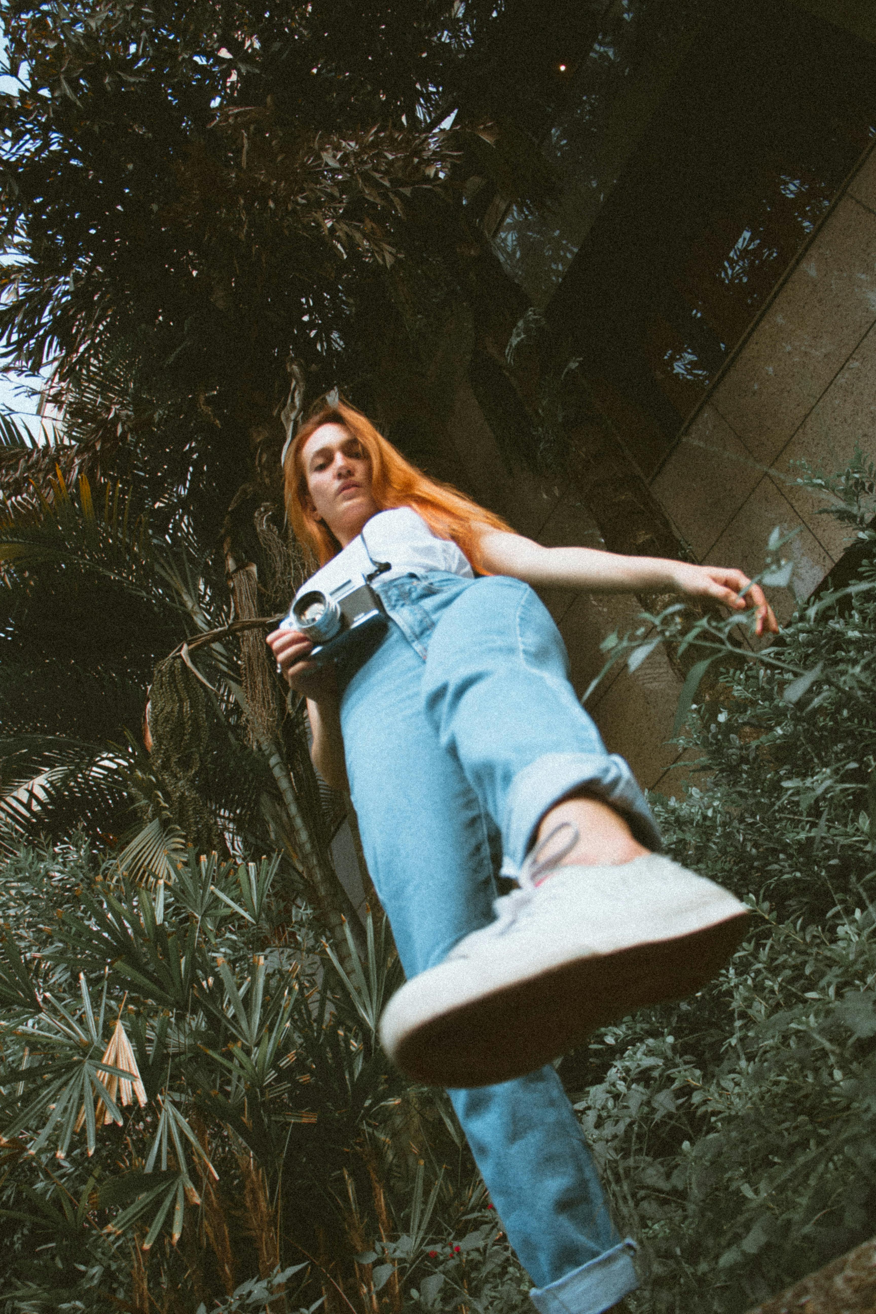 Woman Lifting her Foot · Free Stock Photo