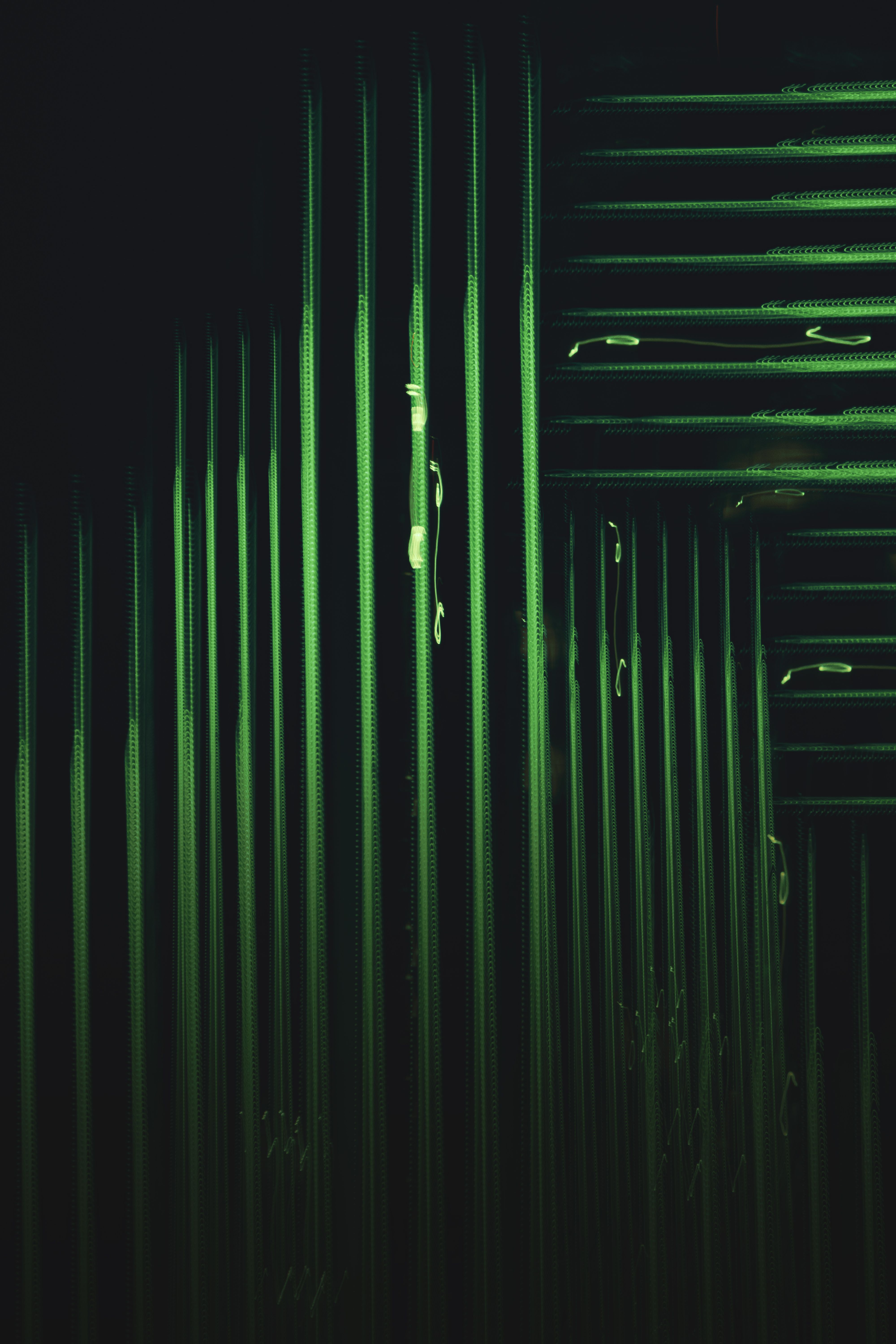 Black and Green Lines · Free Stock Photo