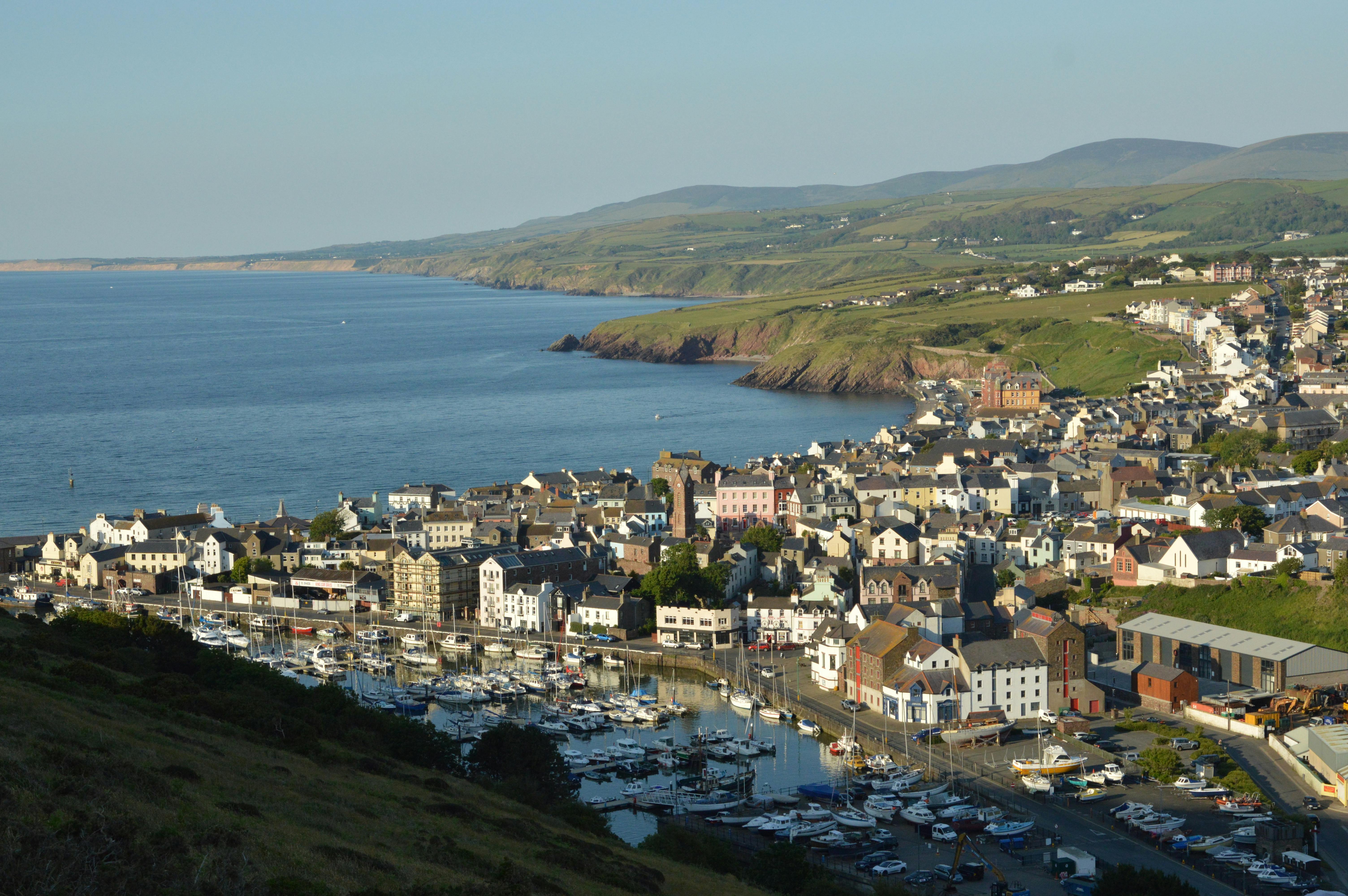 Marina of a Small Seaside Town on Isle of Man · Free Stock Photo