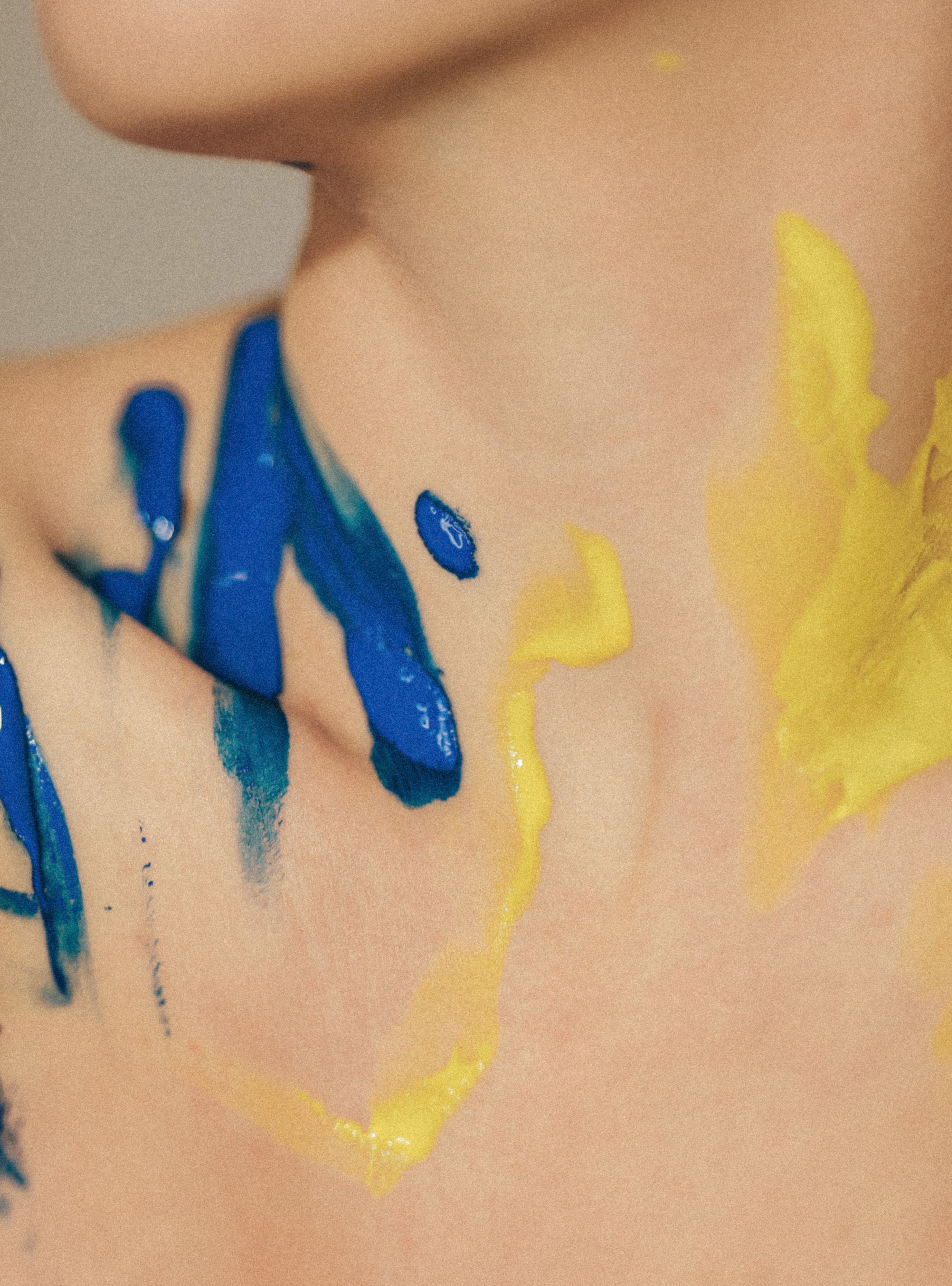 Yellow And Blue Paint Photos, Download The BEST Free Yellow And Blue ...